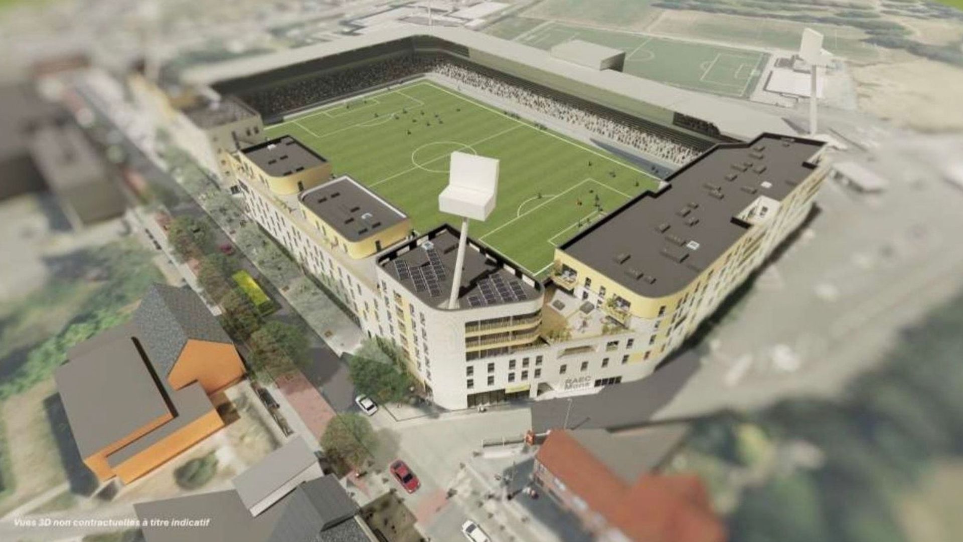 Mons : permis accordé pour la rénovation du stade de football - RTBF Actus