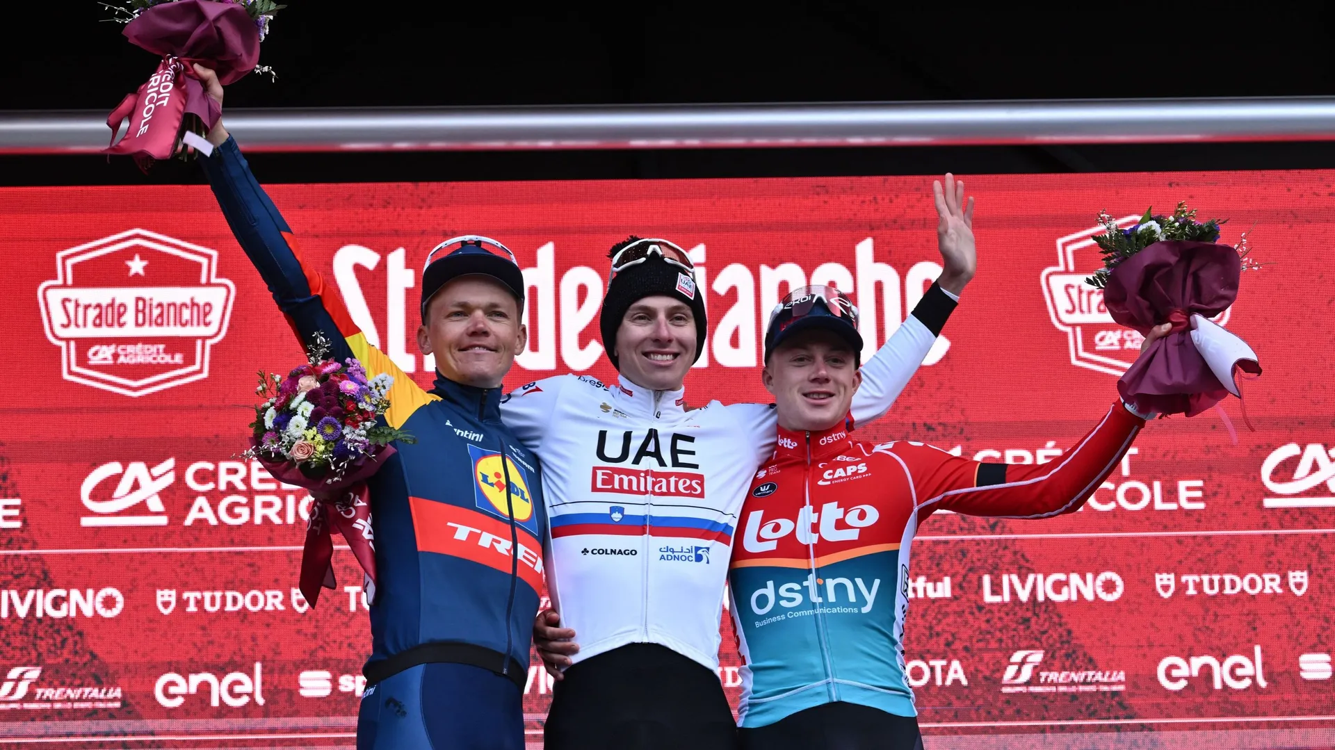 Les favoris pour les Strade Bianche : l’intouchable Pogacar pour le triplé, les autres pour le ...