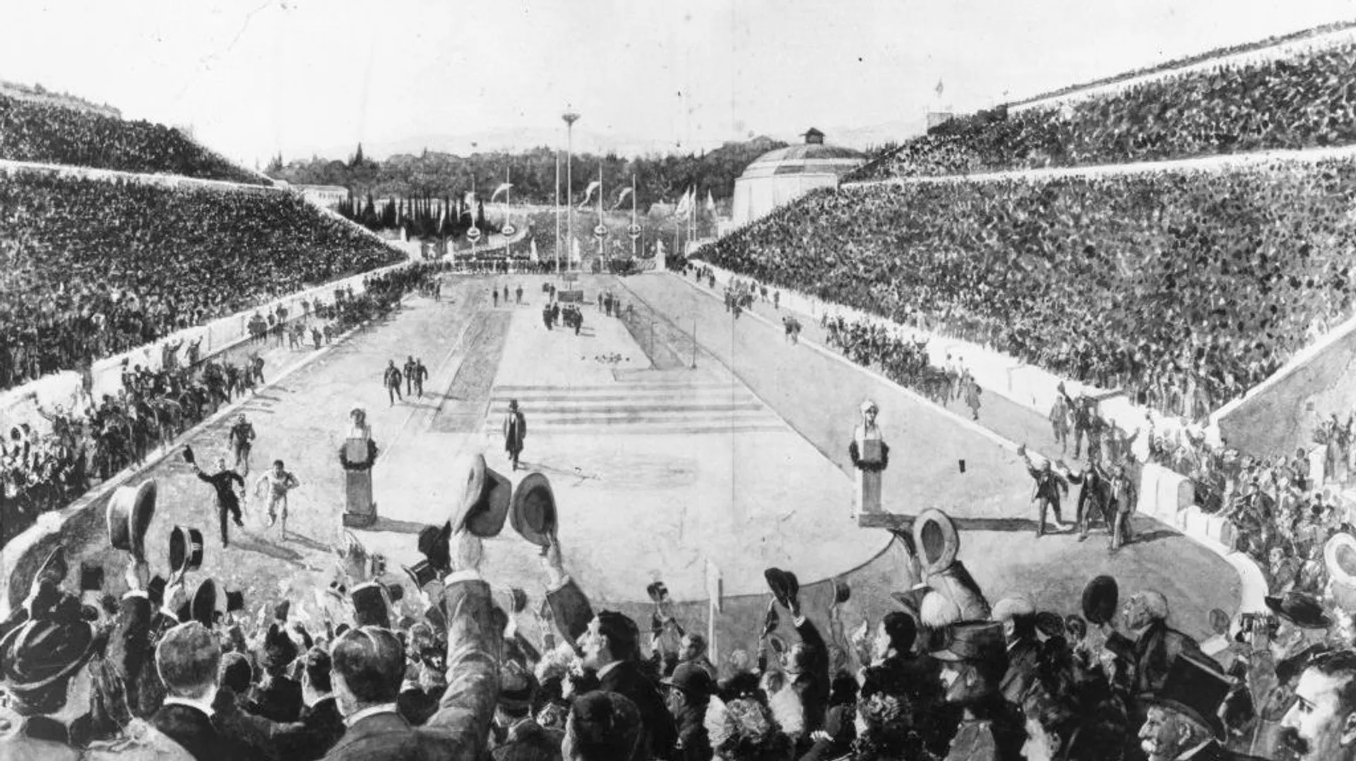 Les premiers Jeux olympiques de l’ère moderne à Athènes : un marathon ...