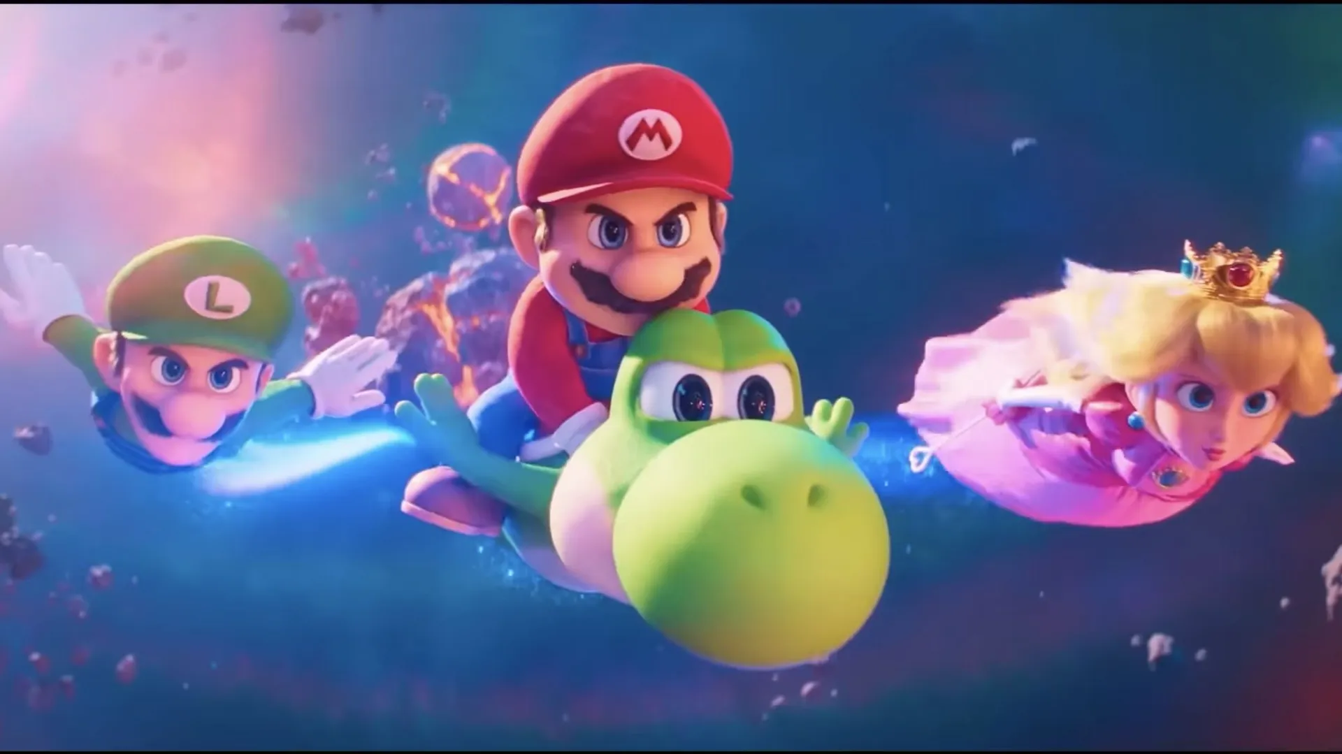 Une nouvelle bande-annonce pour 'Super Mario Galaxy : Le Film', avec ...