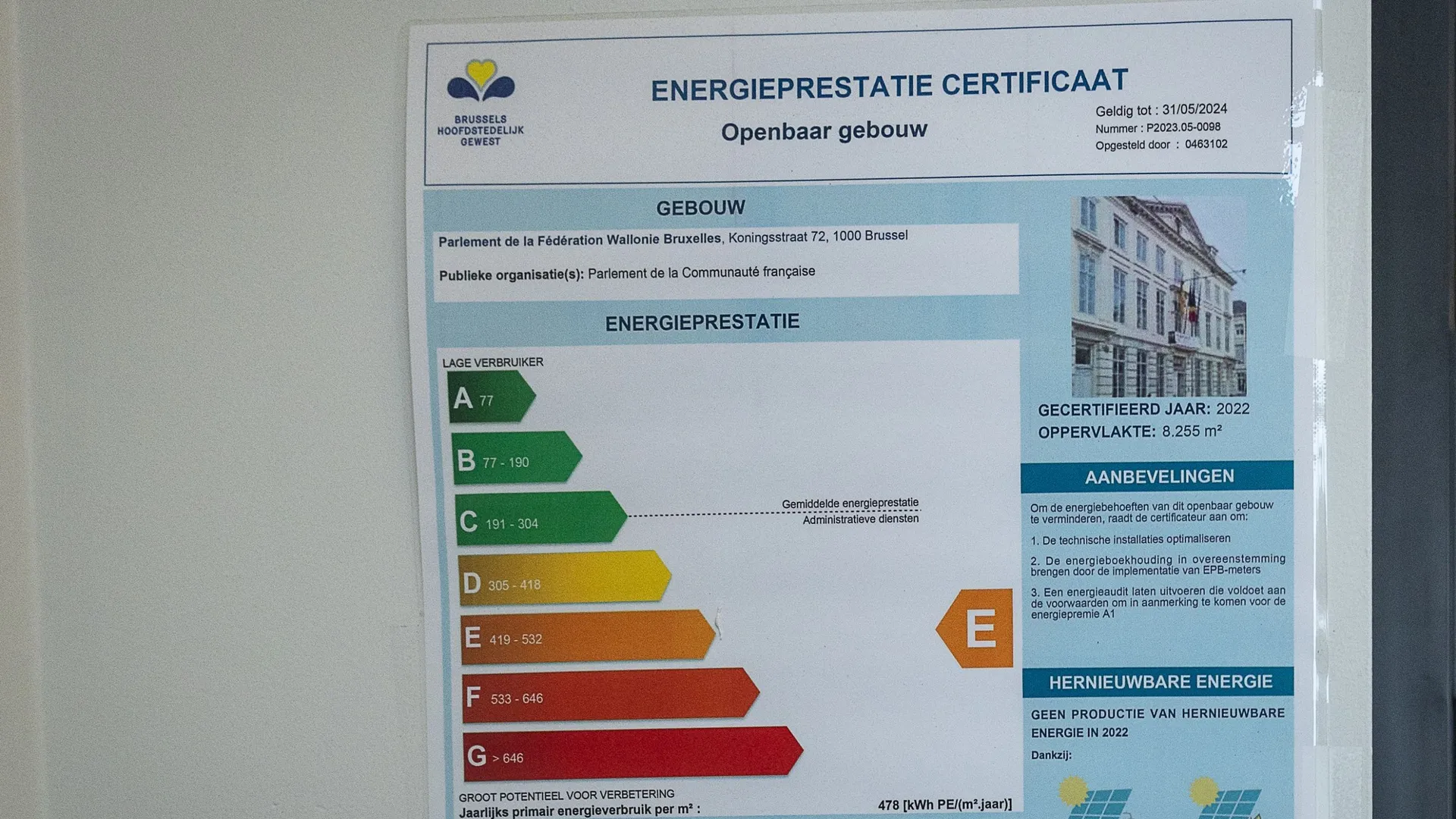 Vers un certificat PEB obligatoire pour tous les logements en Belgique ...