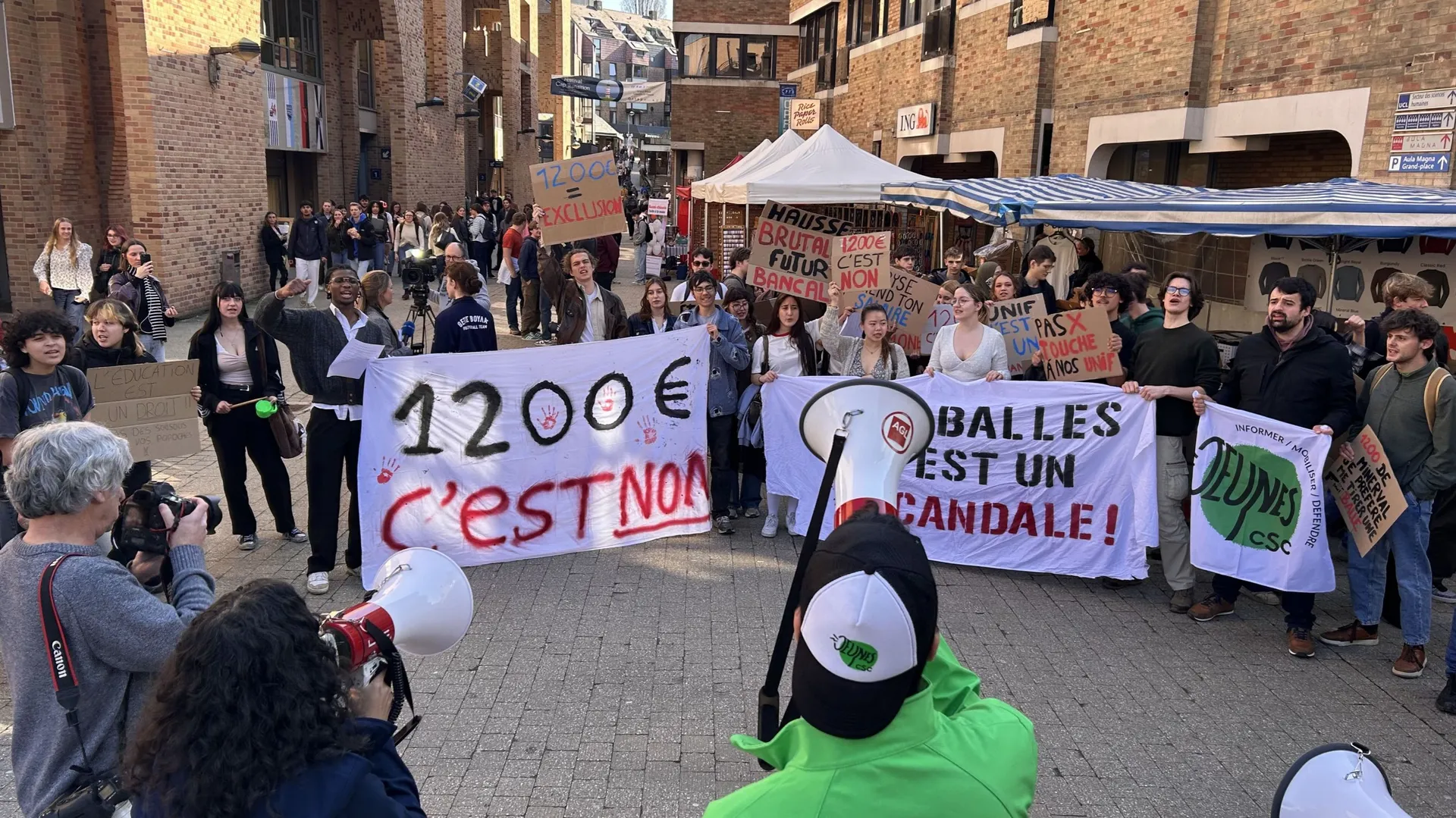 Bagarres et insécurité dans le centre de Louvain-la-Neuve : deux ...