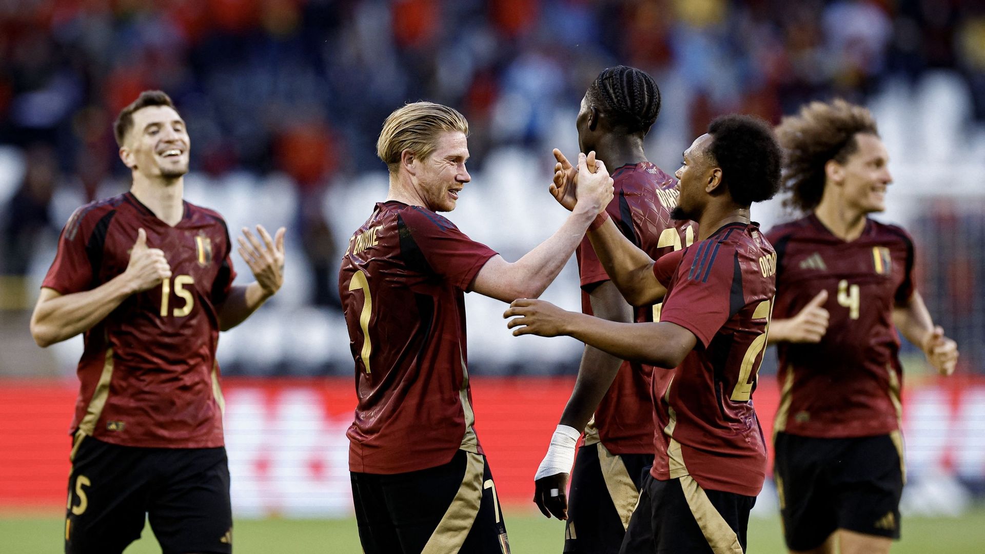 Des Diables Rouges à deux vitesses s’imposent timidement contre le ...