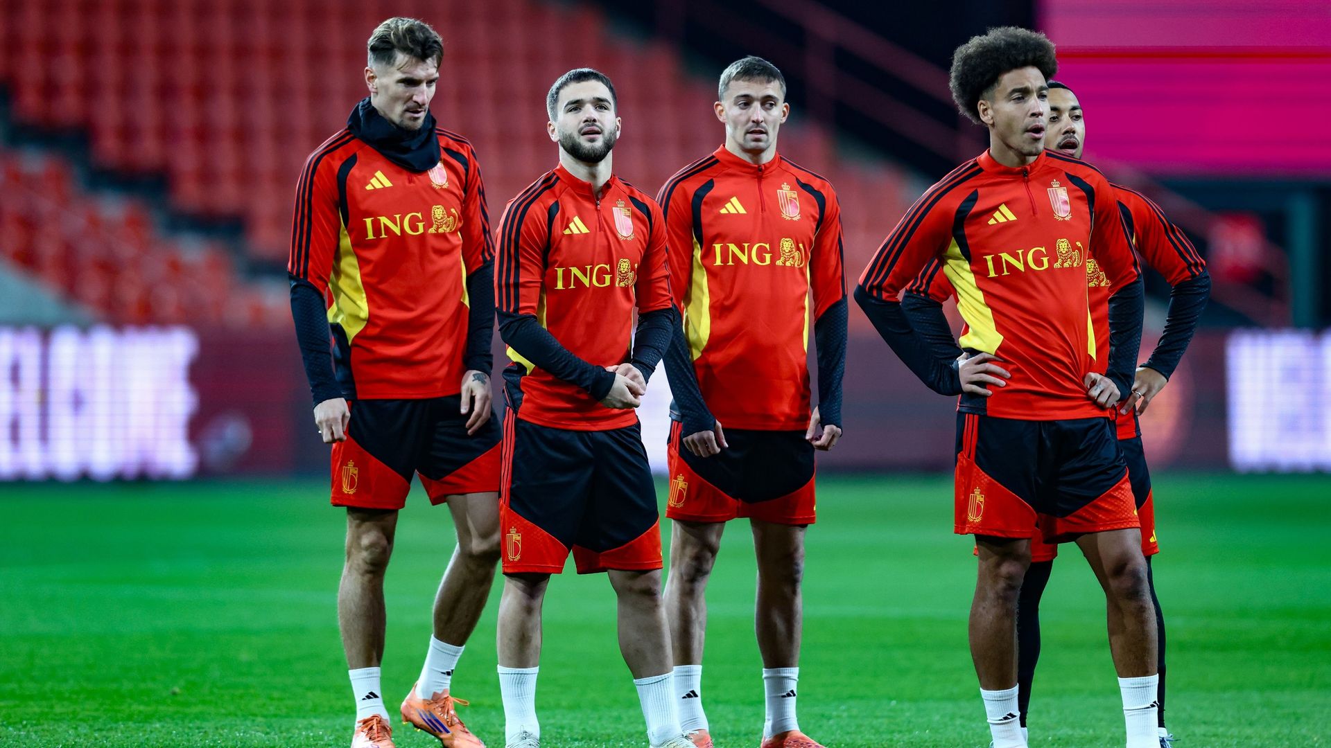 Deux forfaits et deux retours : 24 Diables Rouges à l'entrainement à ...