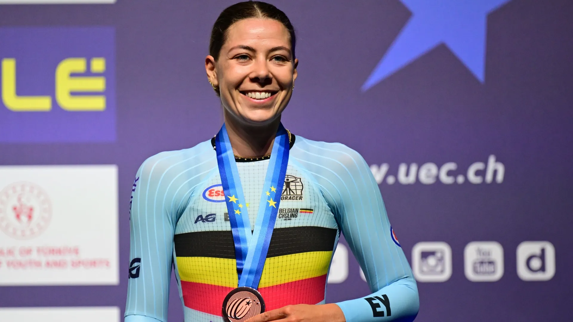 Euro de cyclisme sur piste : Shari Bossuyt décroche la médaille de ...