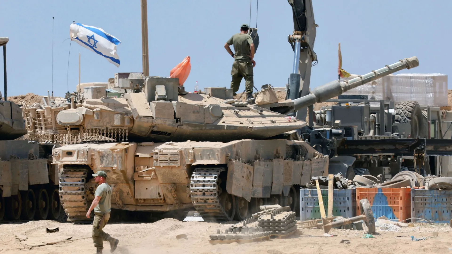 Gaza : au moins 32 morts dont un employé du Croissant-Rouge, le Hamas ...