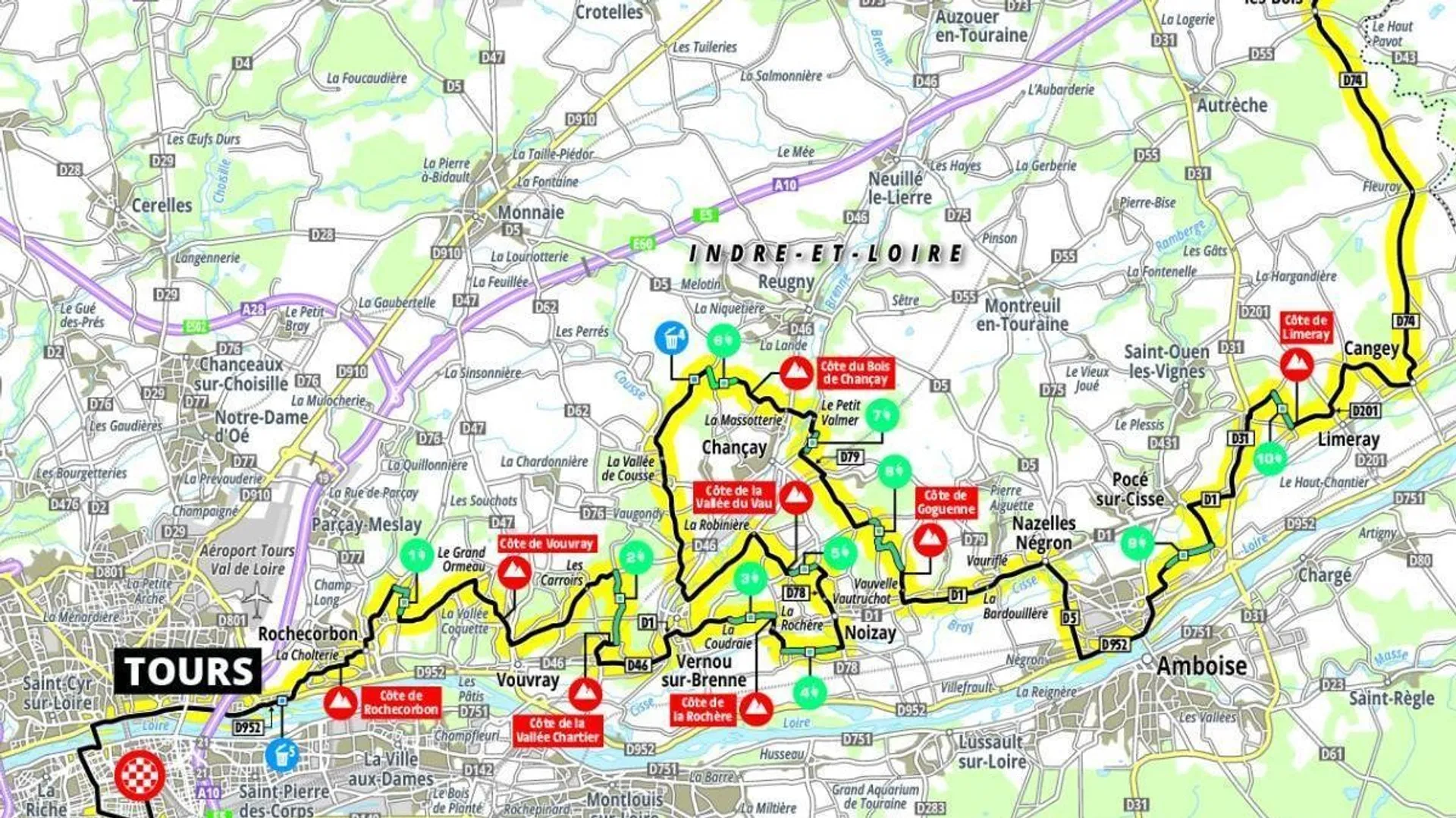Des côtes et dix kilomètres de chemins de vigne : découvrez le parcours ...
