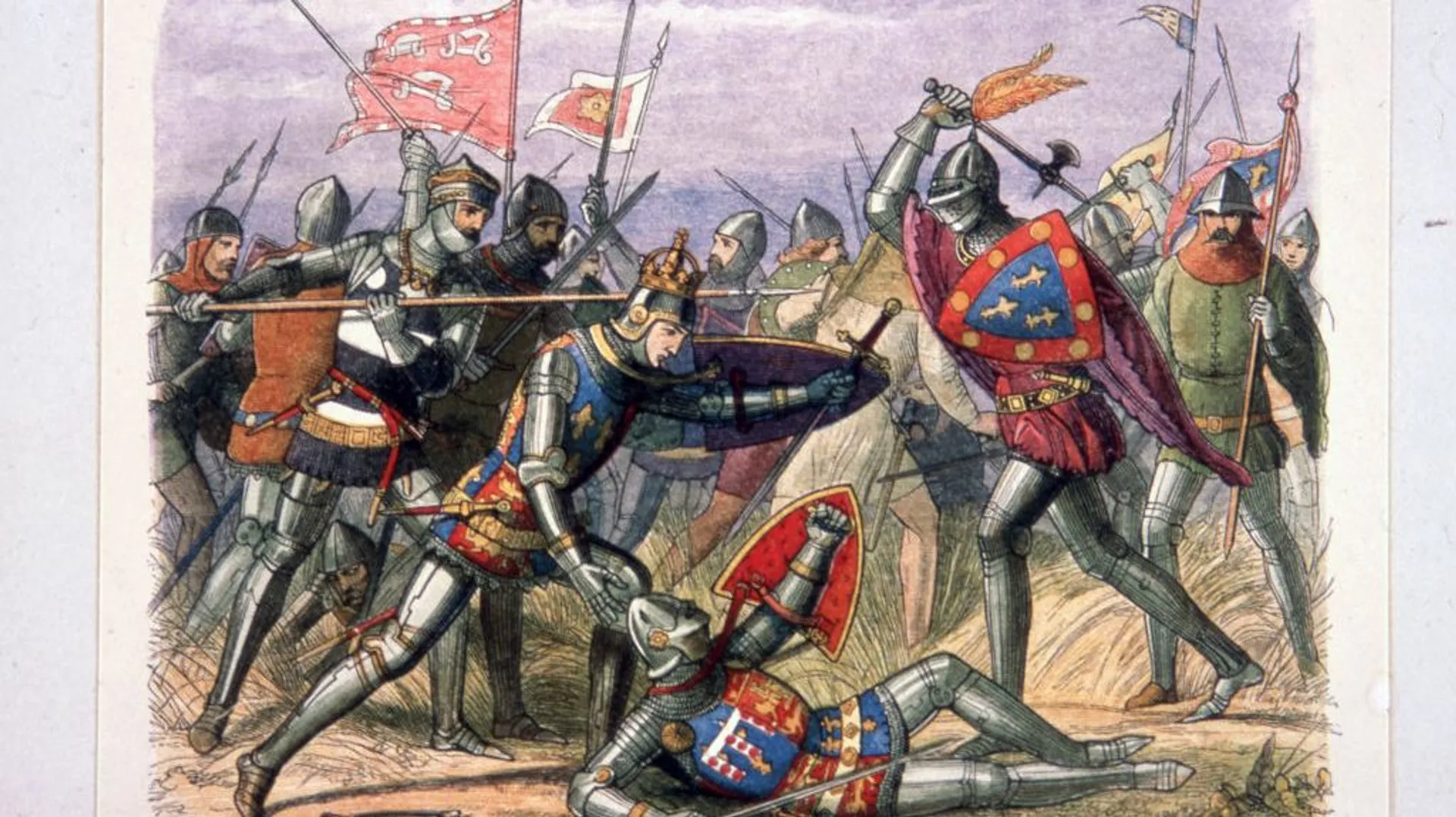 La bataille d'Azincourt en 1415 : le péché d'orgueil de la noblesse ...