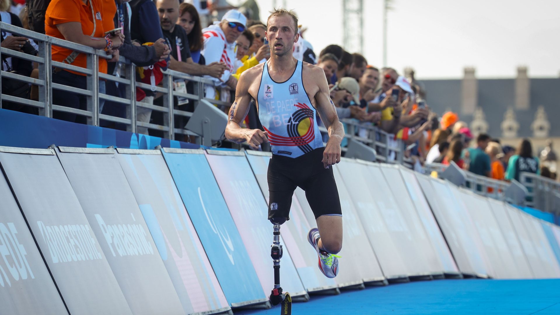 Wim De Paepe, champion du monde de paratriathlon, remet son titre en ...