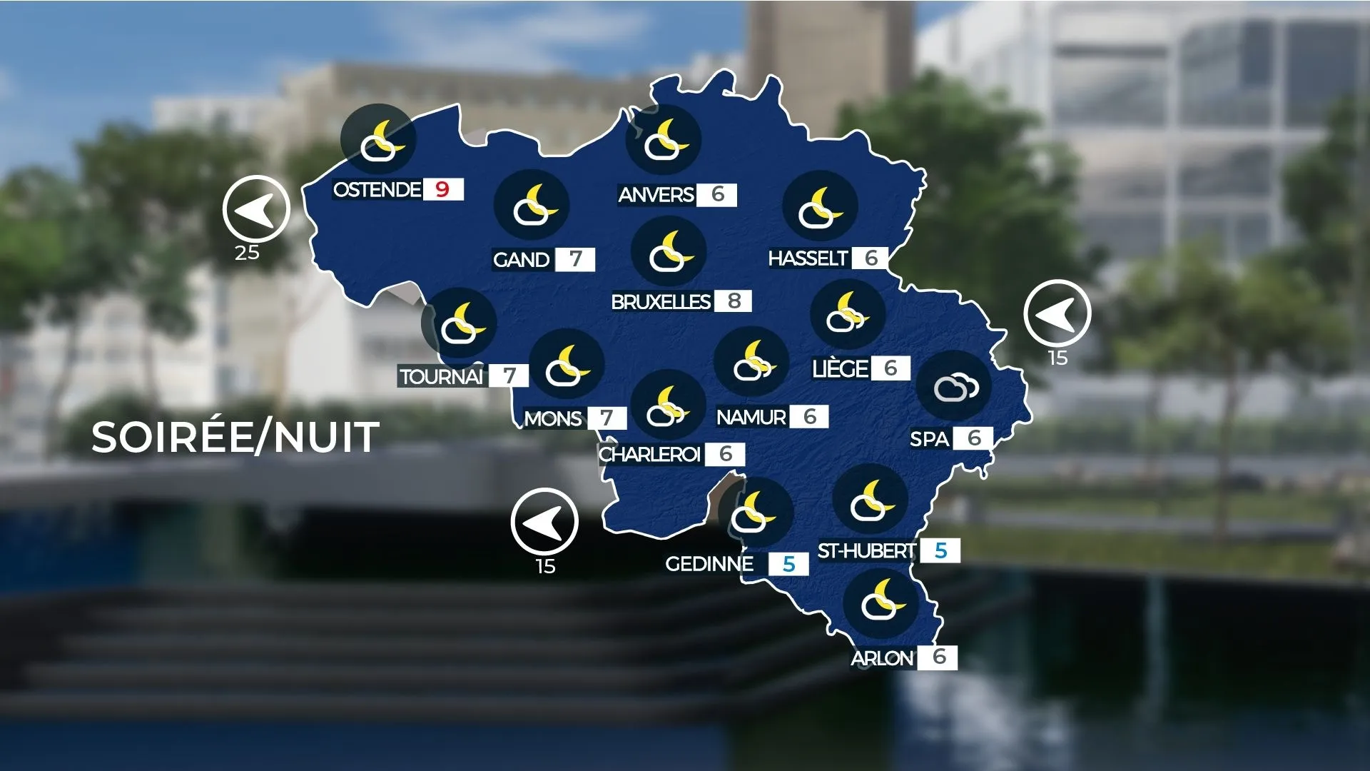 La météo en Belgique : un peu de lumière pour les 3 prochains jours ...