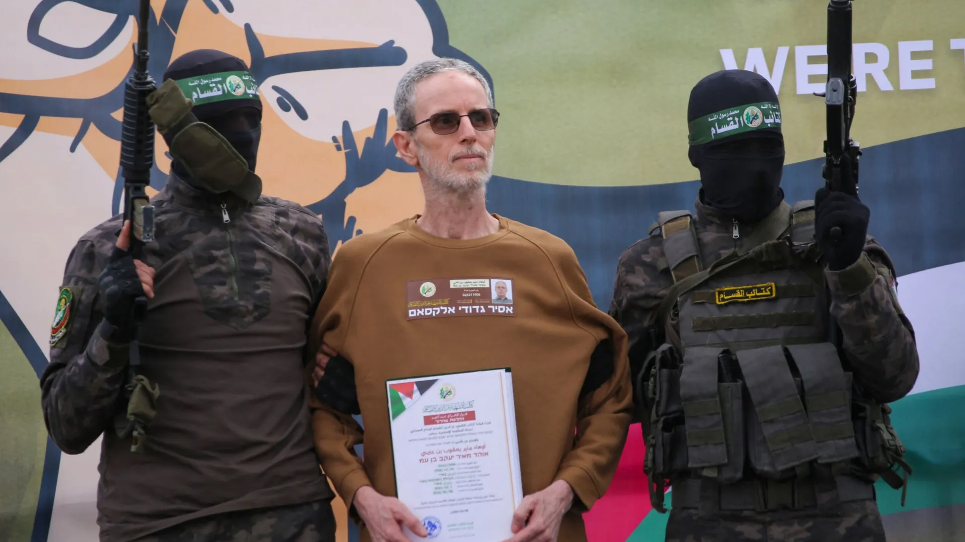 Israël : Ohad Ben Ami, l’un des otages libérés ce samedi par le Hamas ...