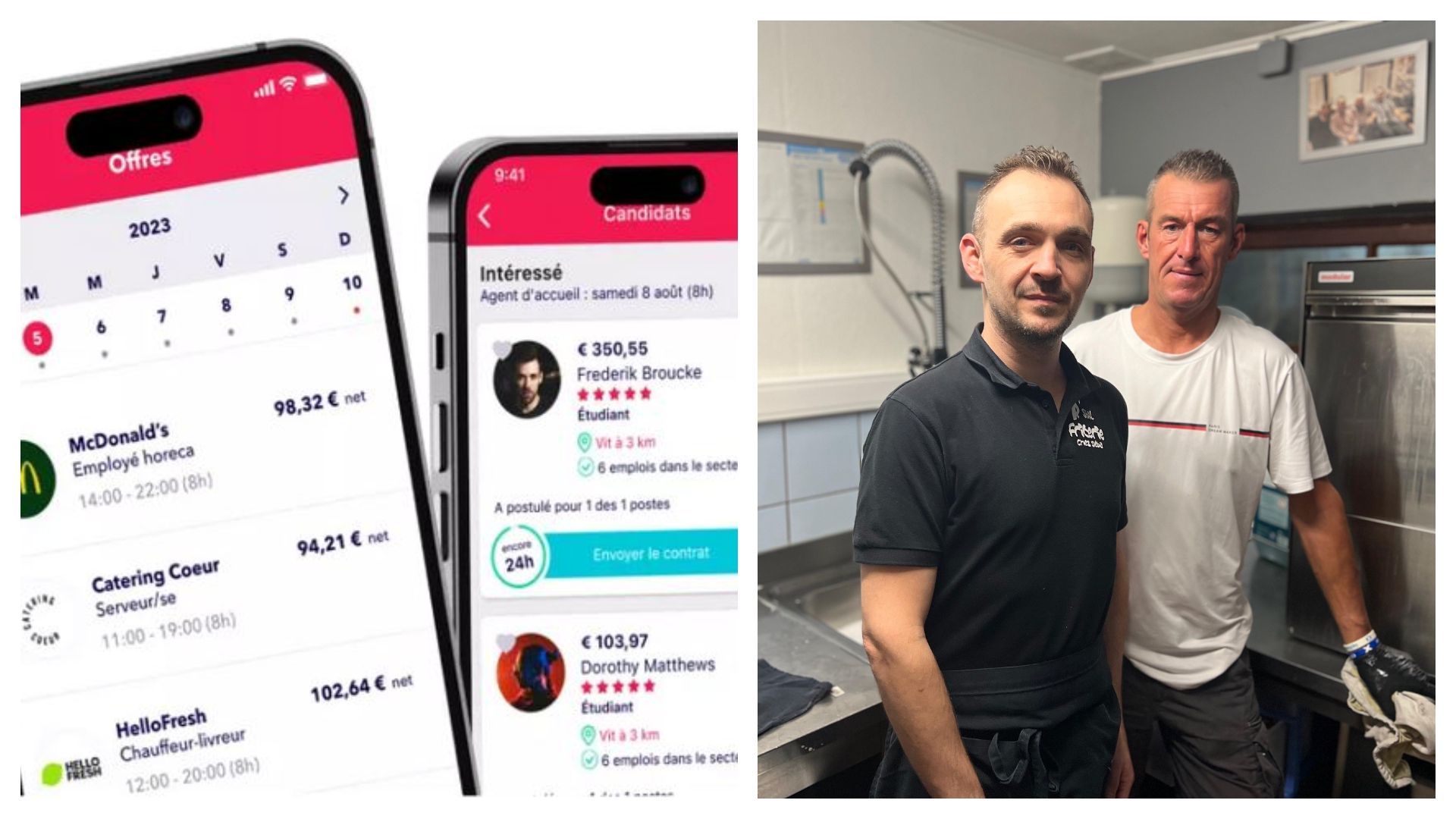 Postuler en quelques clics sur un smartphone, c’est possible avec cette ...
