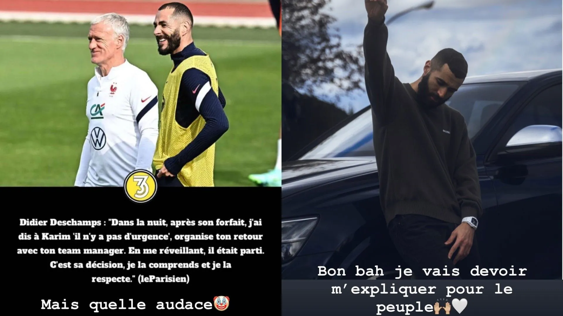Karim Benzema va répondre aux déclarations de Didier Deschamps : 'Je ...
