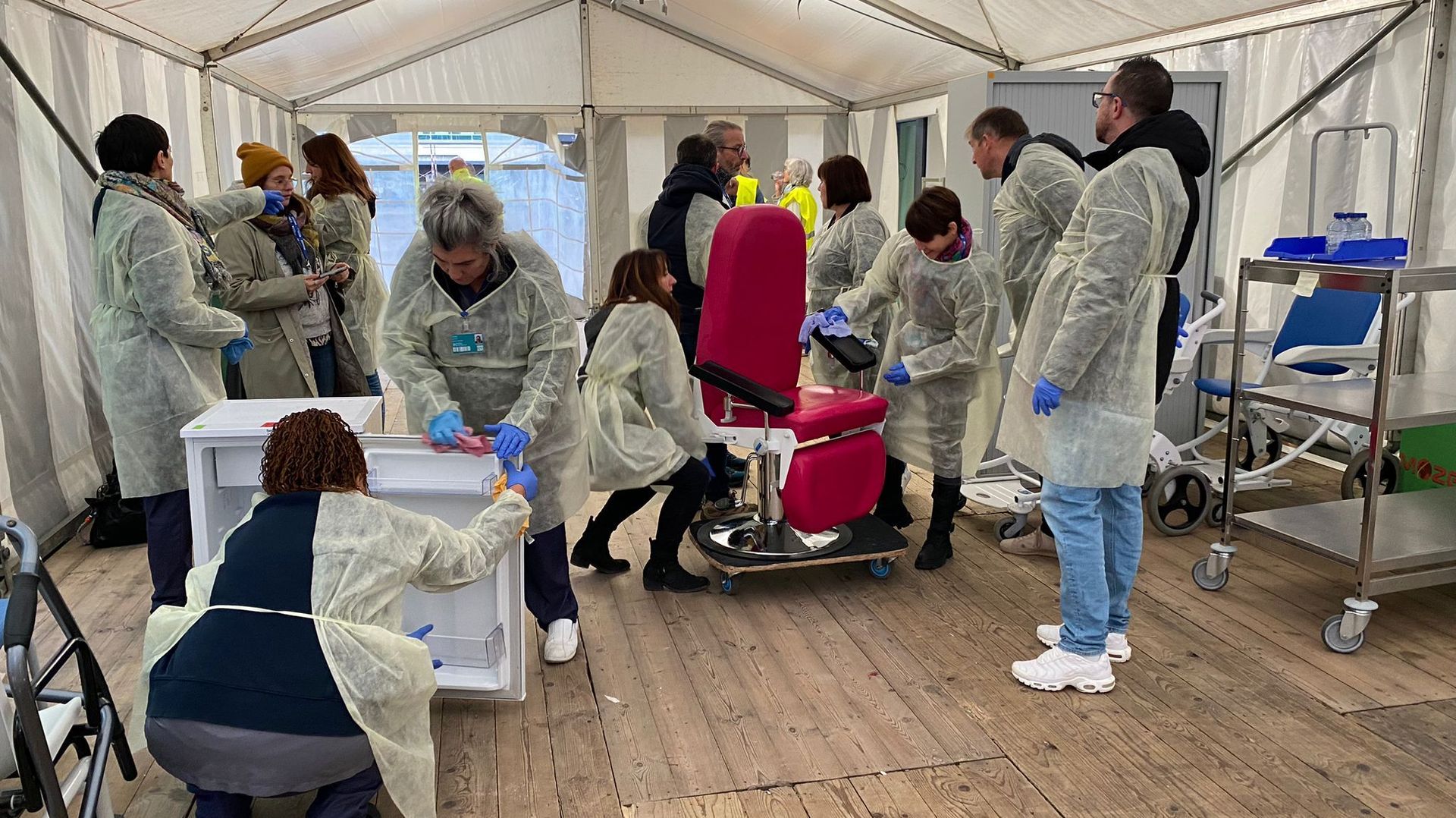 Déménagement du Grand Hôpital de Charleroi : près d’un millier de ...