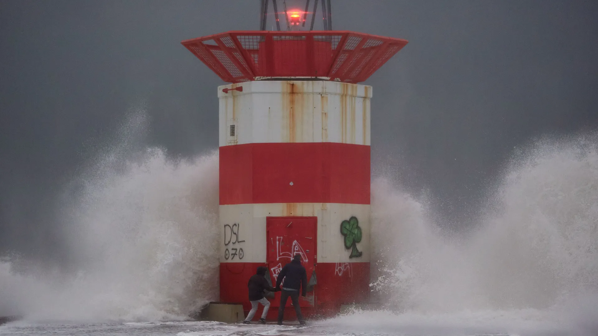 Passage de la Tempête Benjamin ce 23 octobre sur la Belgique, la ...