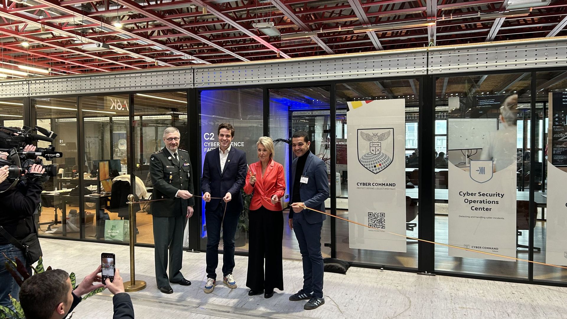 Charleroi : la Défense ouvre la Cyber Defense Factory au cœur d’A6K ...