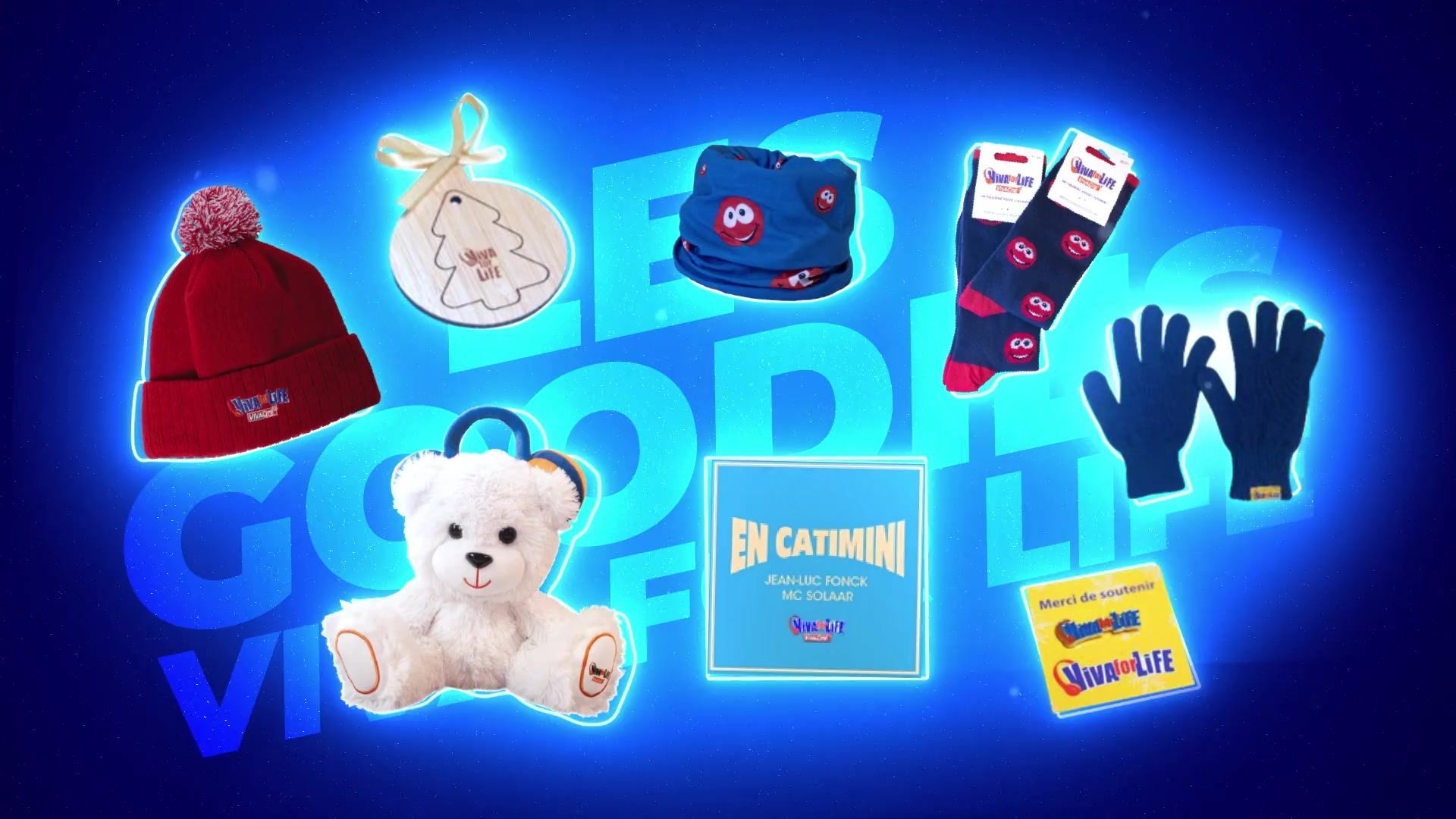 Achetez les goodies Viva for Life 2025 en ligne - RTBF Actus