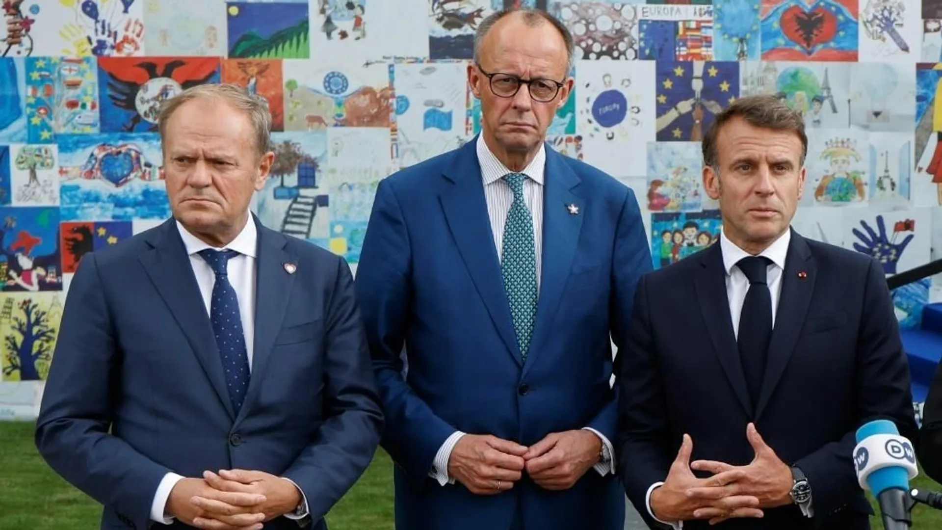 Macron, Merz et Tusk en Moldavie pour afficher leur soutien face à ...