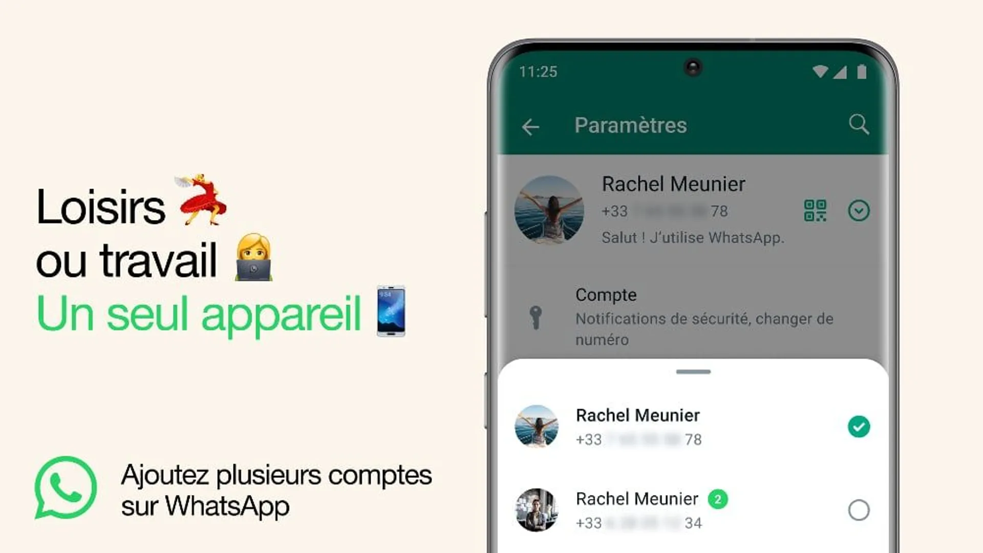Astuce WhatsApp : comment ajouter un deuxième compte sur la même application ? - RTBF Actus