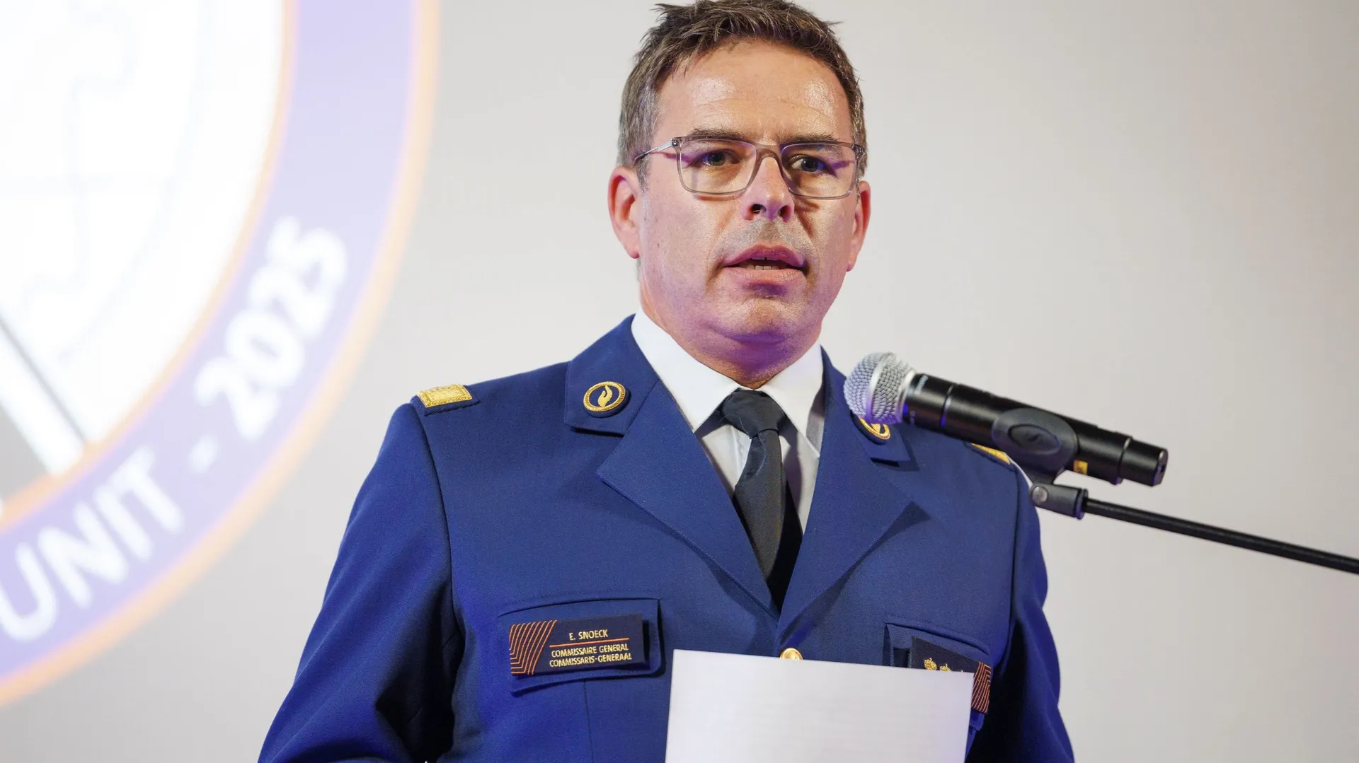 I-Police : le commissaire général Snoeck viendra quand même répondre ...