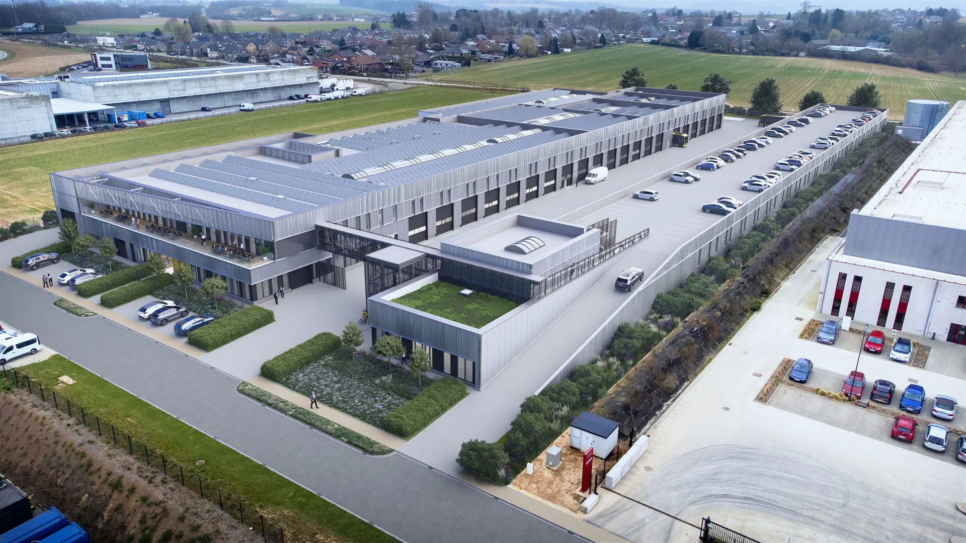Andenne : le nouvel atelier TEC pour entretenir les bus de demain est ...