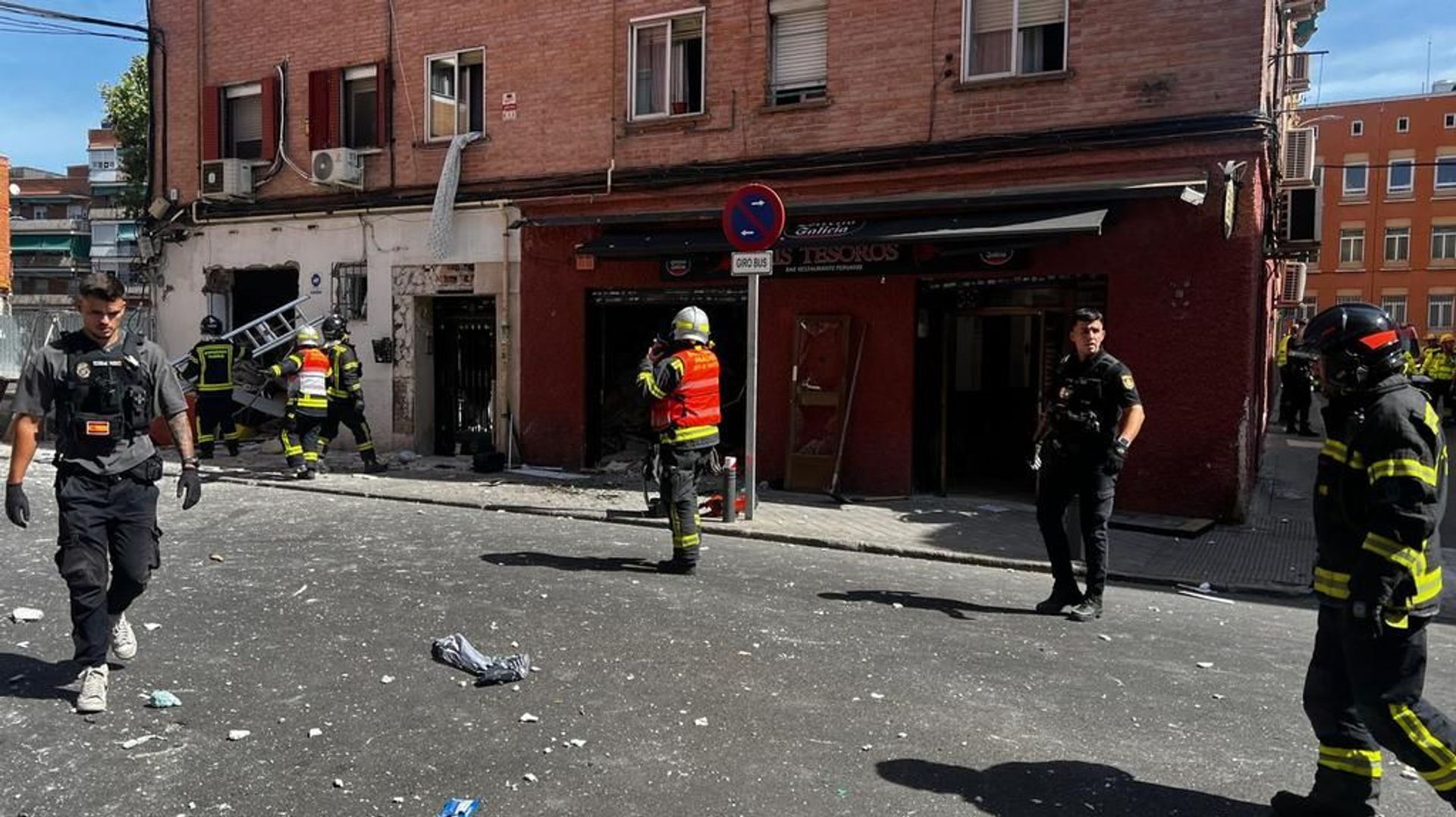 Espagne : une explosion dans un bar à Madrid fait au moins 25 blessés ...