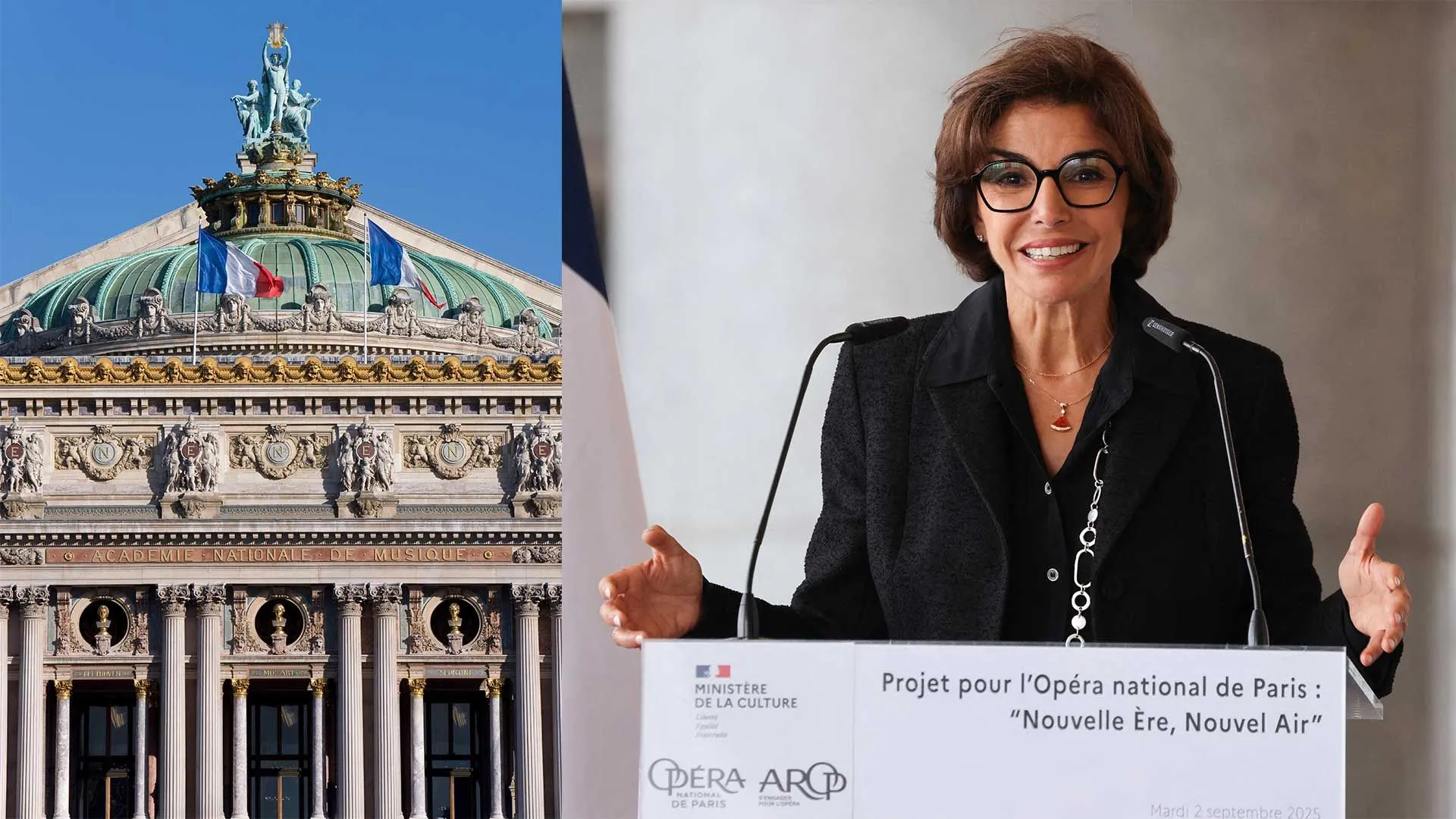 Créer un opéra 'ouvert, populaire et accessible à tous' : Rachida Dati ...