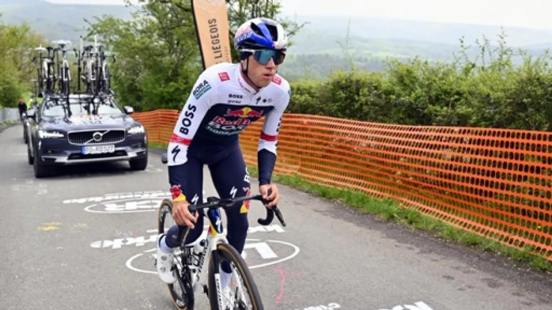 Tour de Norvège : Maxim Van Gils s’offre la 3e étape, Matthew Brennan reste leader - RTBF Actus