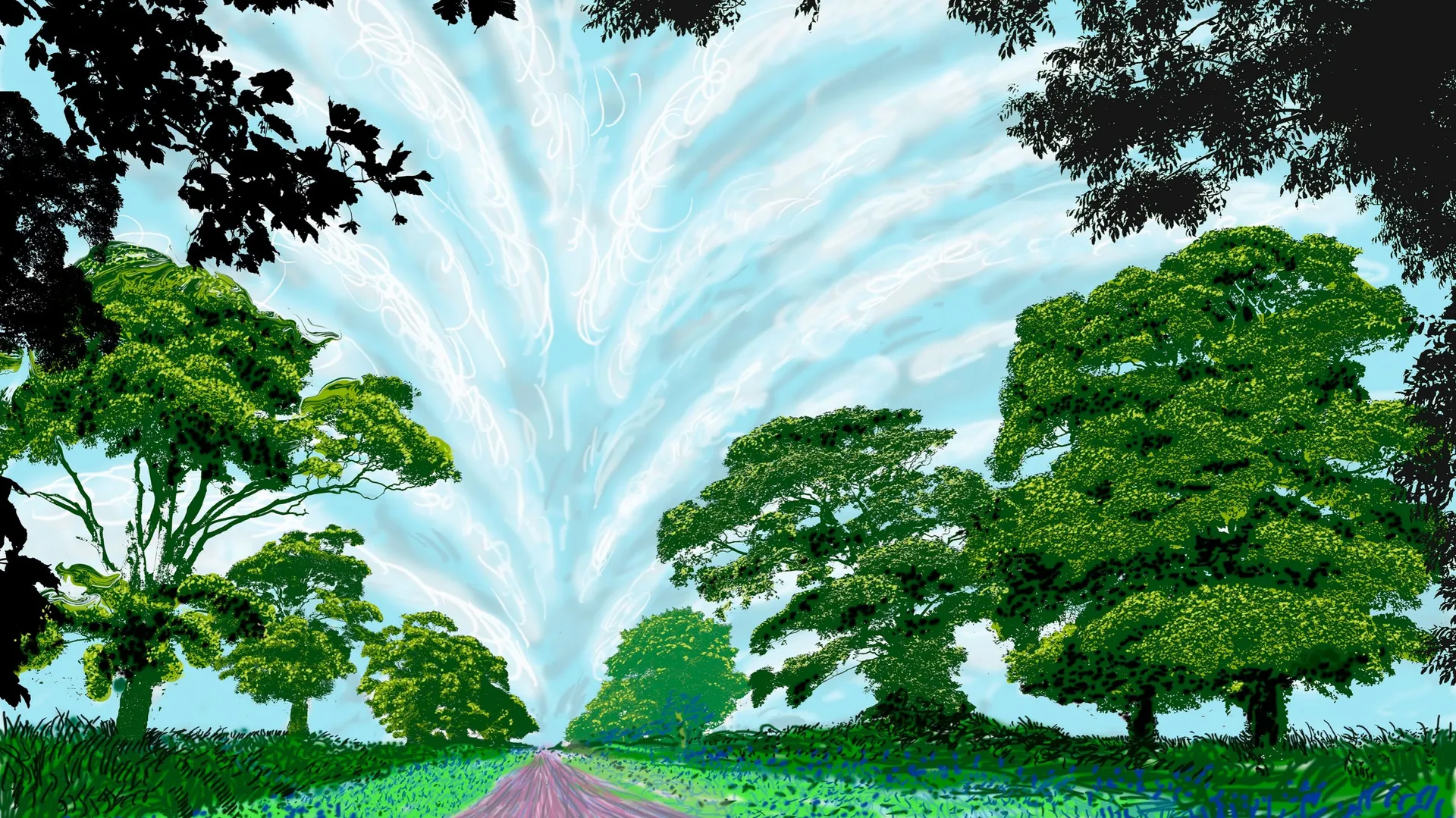 Mons : une exposition événement sur David Hockney, célèbre peintre ...