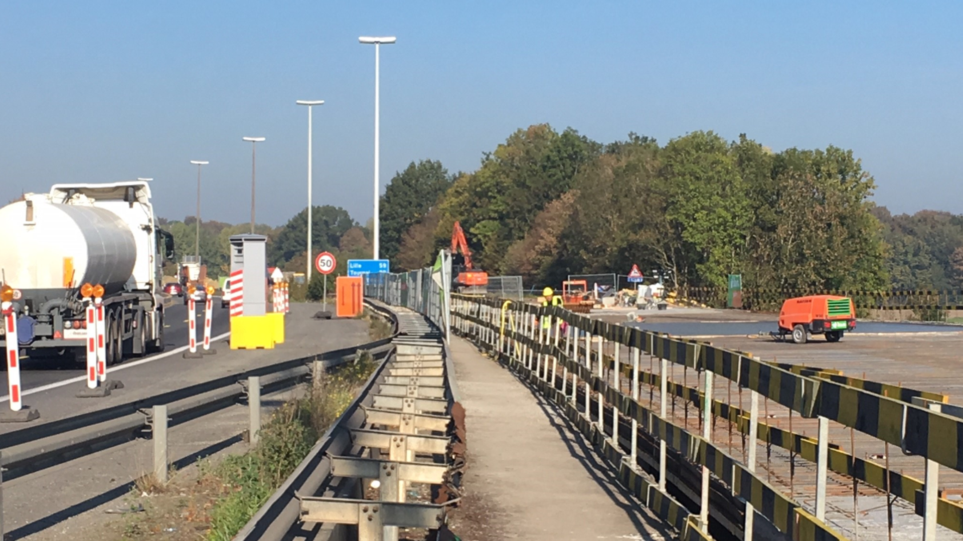 Les travaux du pont de Pommeroeul (E42) entreront bientôt dans leur ...