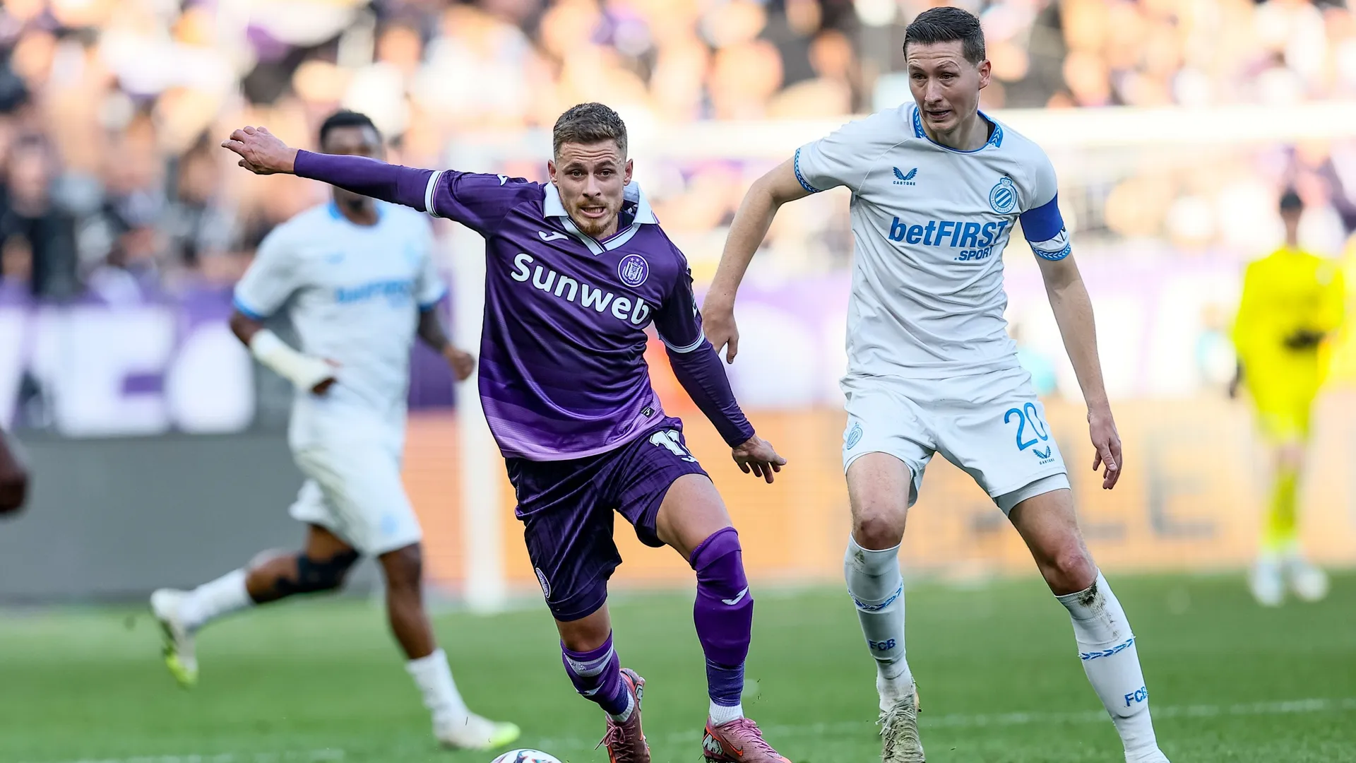 Pro League : belle prestation d’Anderlecht qui s’offre Bruges - RTBF Actus