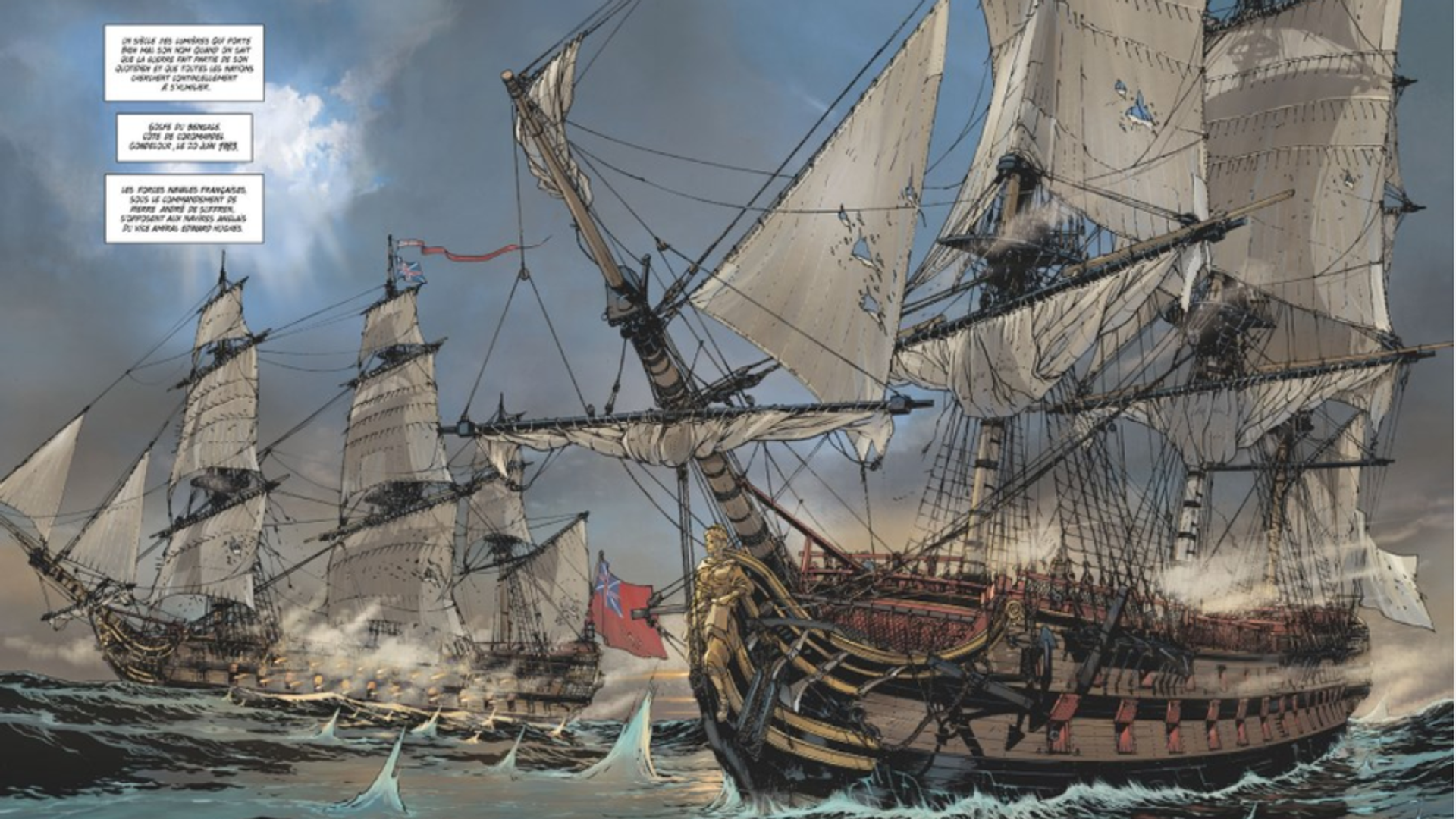 BD : 'Les grandes batailles navales' ou la guerre maritime sans cliché ...