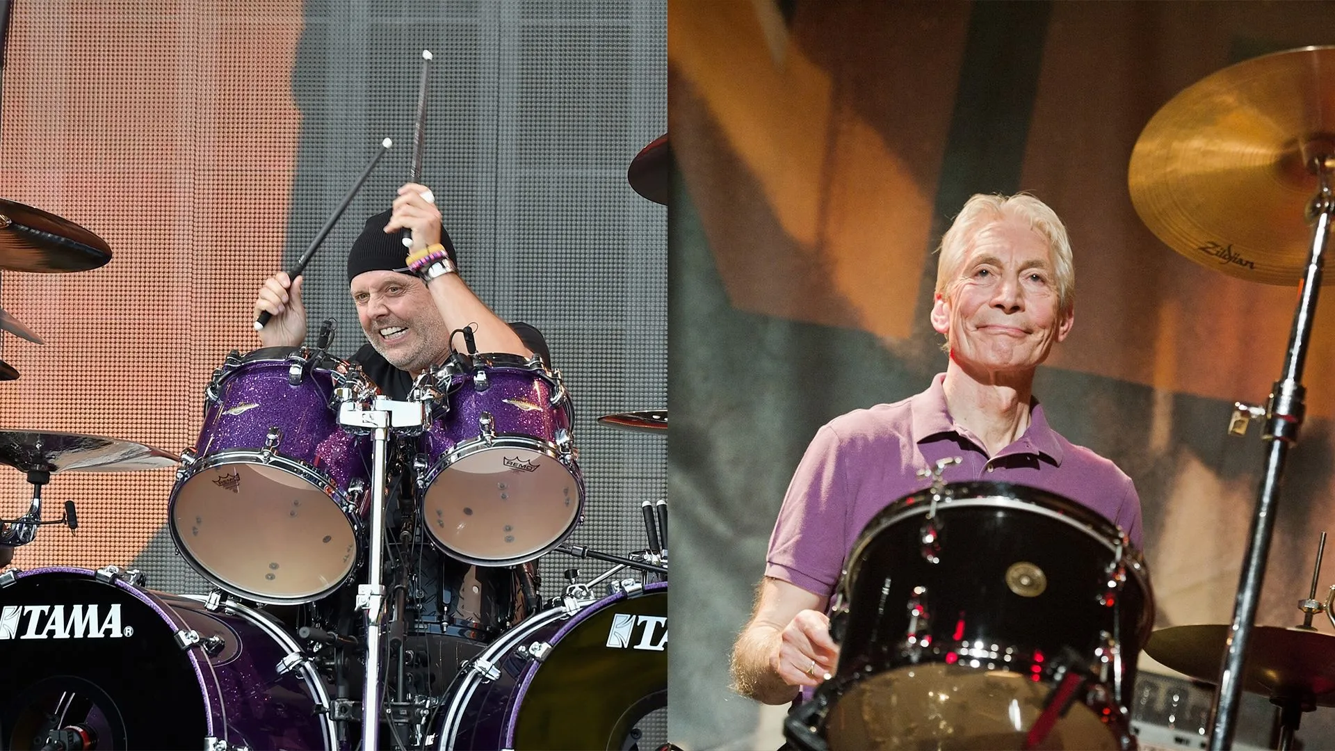 Lars Ulrich (Metallica) revient sur le talent de Charlie Watts - RTBF Actus