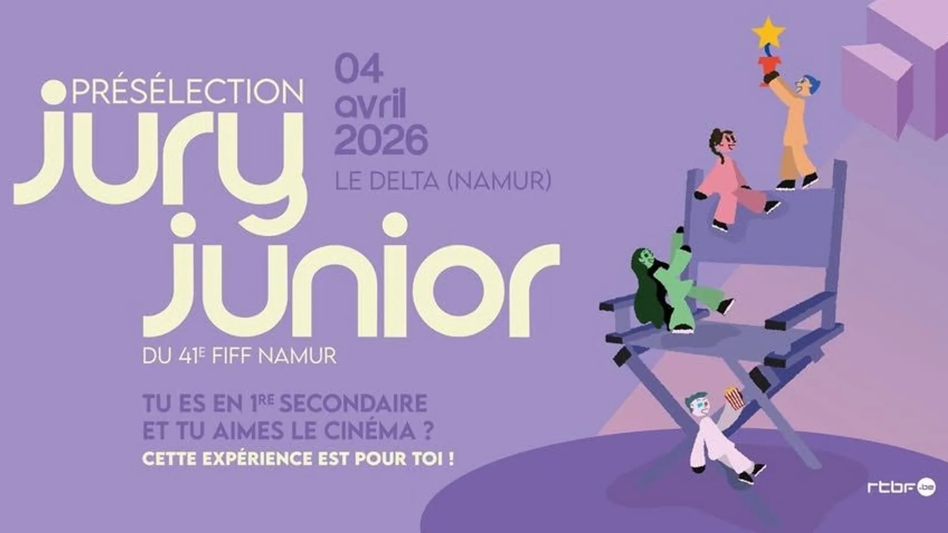 FIFF Namur 2026 : Le Jury Junior ouvre ses inscriptions pour sa 41e ...