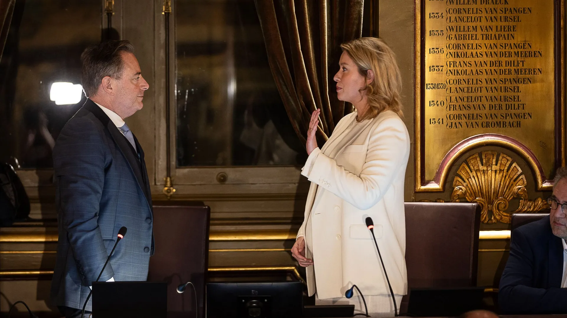 Rachel Sobry (MR), la bourgmestre de Thuin, élue à la présidence de l ...