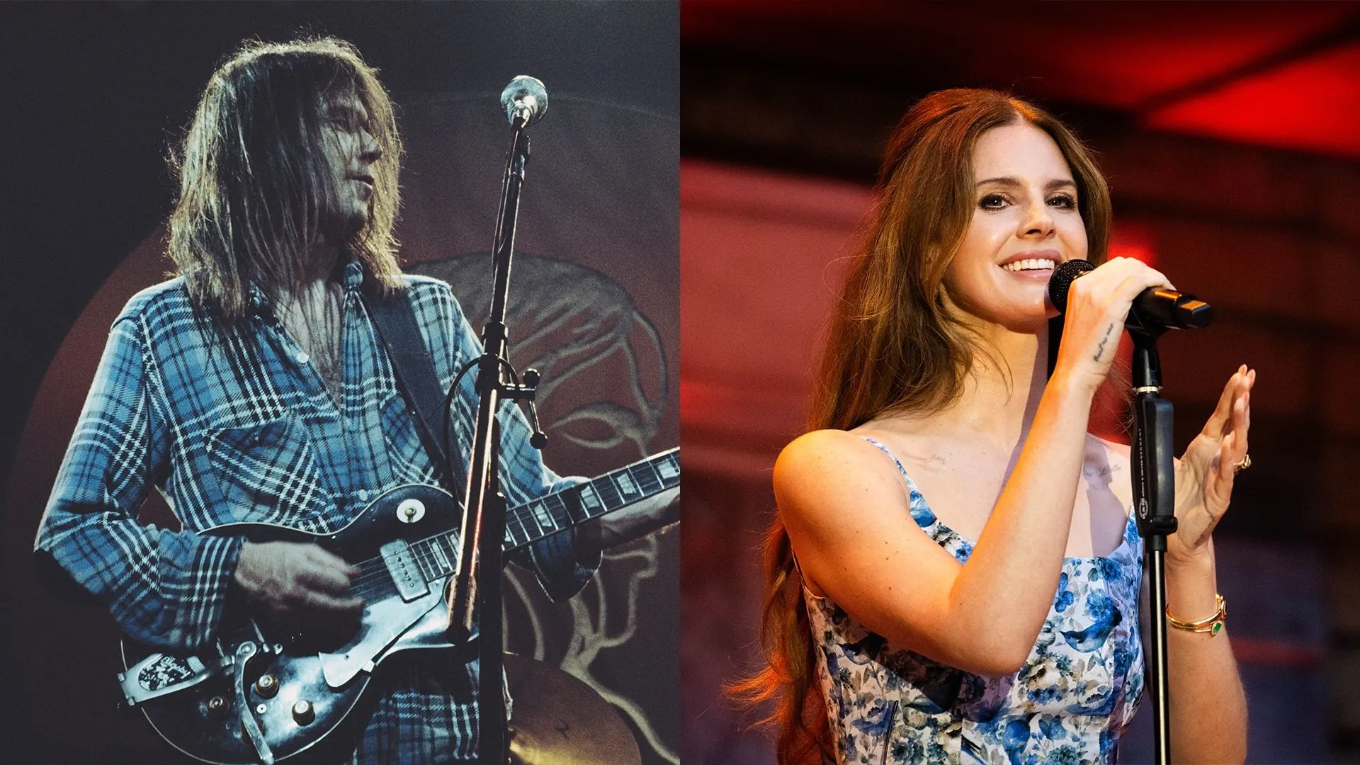 Lana Del Rey reprend Neil Young lors du concert caritatif Harvest Moon ...