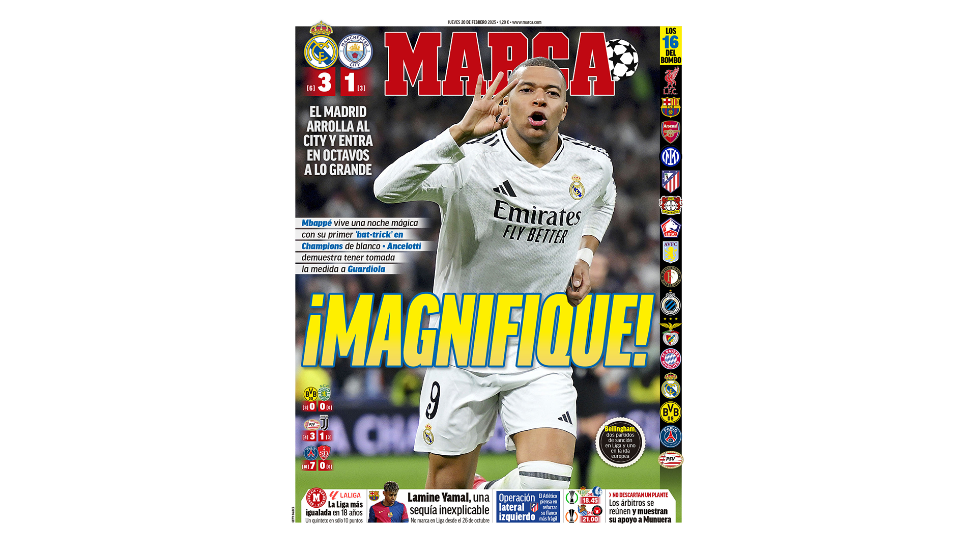 Magnifique, un génie et un champion : Kylian Mbappé fait la une des ...