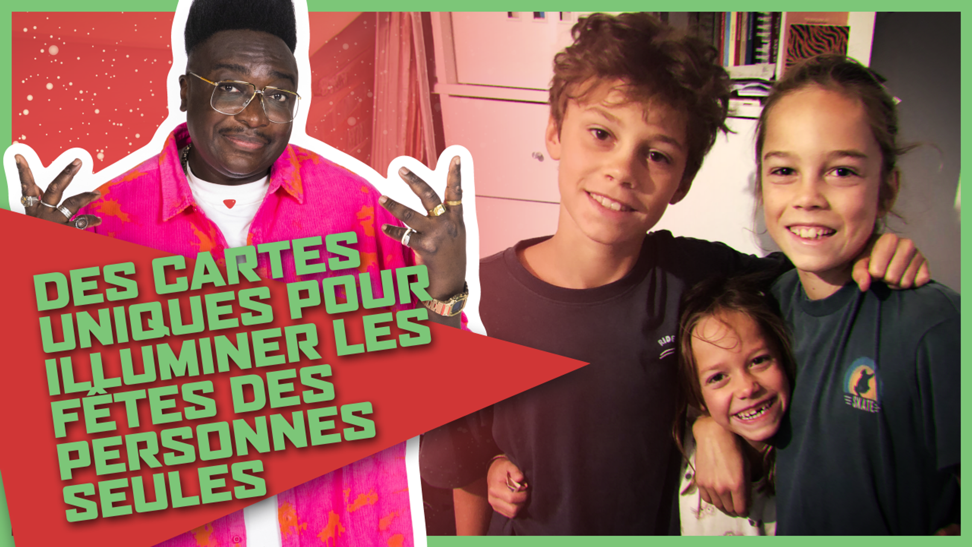 Des enfants créent leurs propres cartes de vœux pour donner le sourire ...