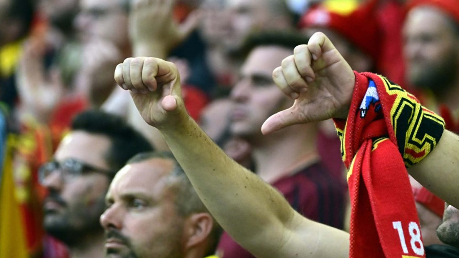 Les supporters présents au stade ont sifflé les Diables Rouges ...