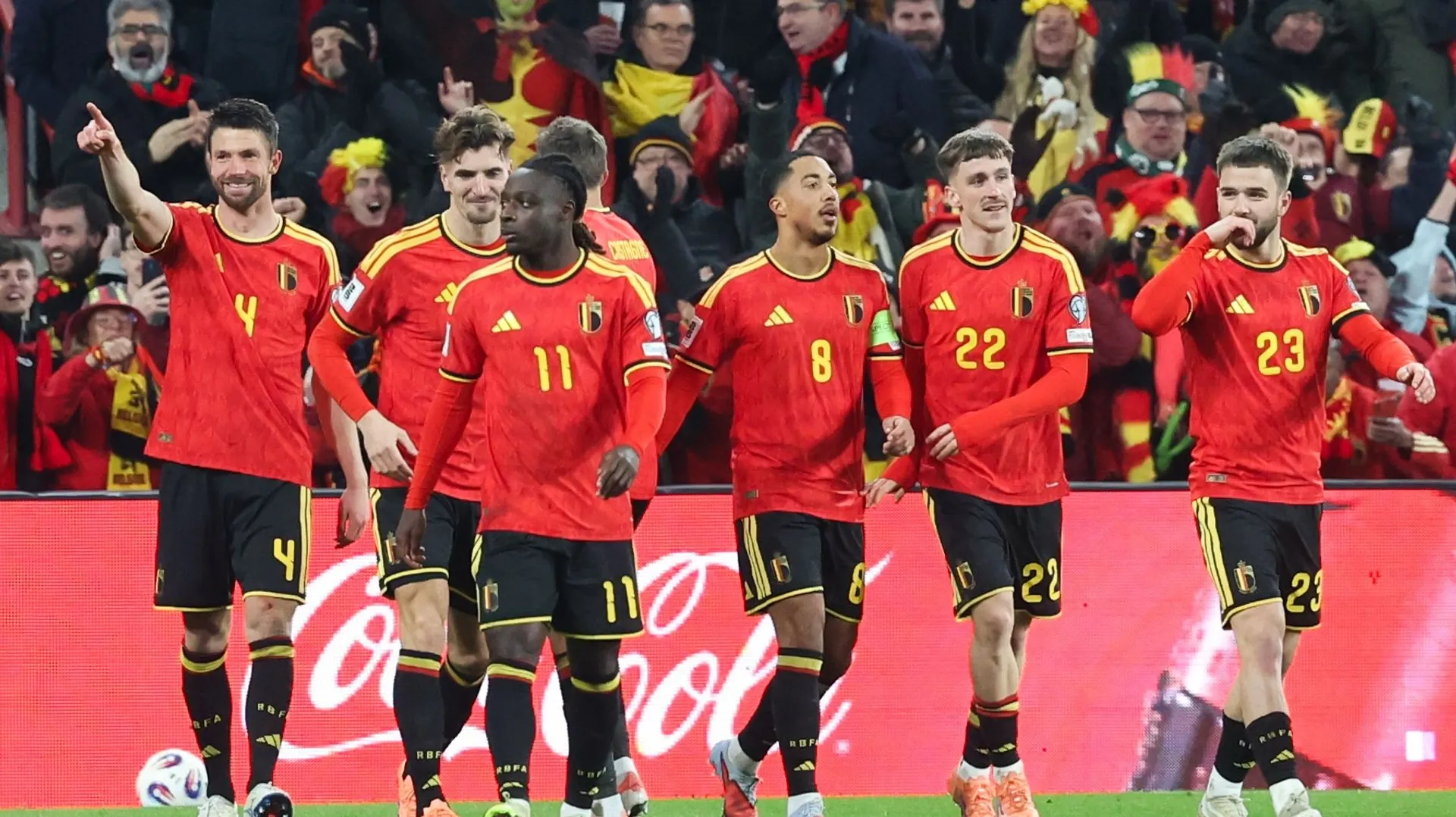 De 1904 à nos jours : explorez tous les résultats des Diables Rouges et ...