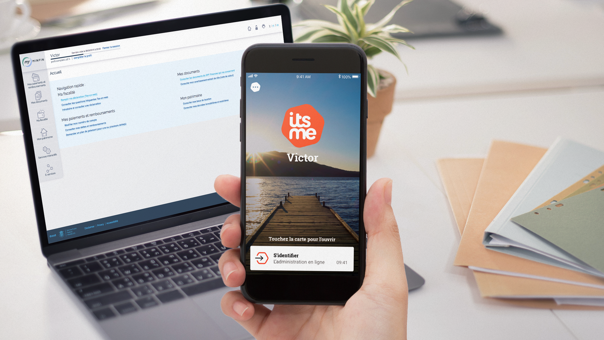 Avec itsme Sign, un smartphone suffit pour signer un document officiel ...