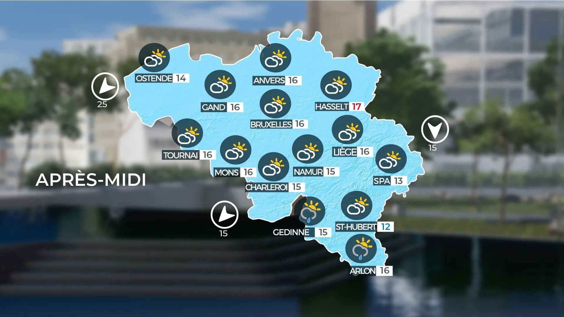 La météo en Belgique : un peu de lumière pour les 3 prochains jours ...