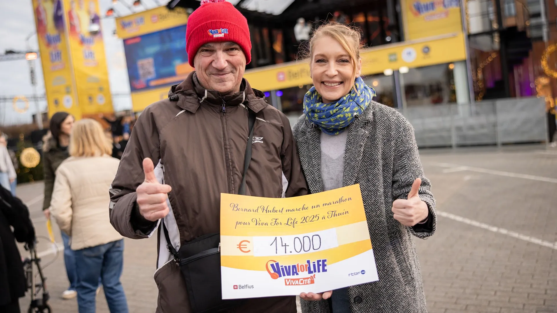 Marcher pour changer des vies : Bernard récolte 14.000 euros pour Viva ...