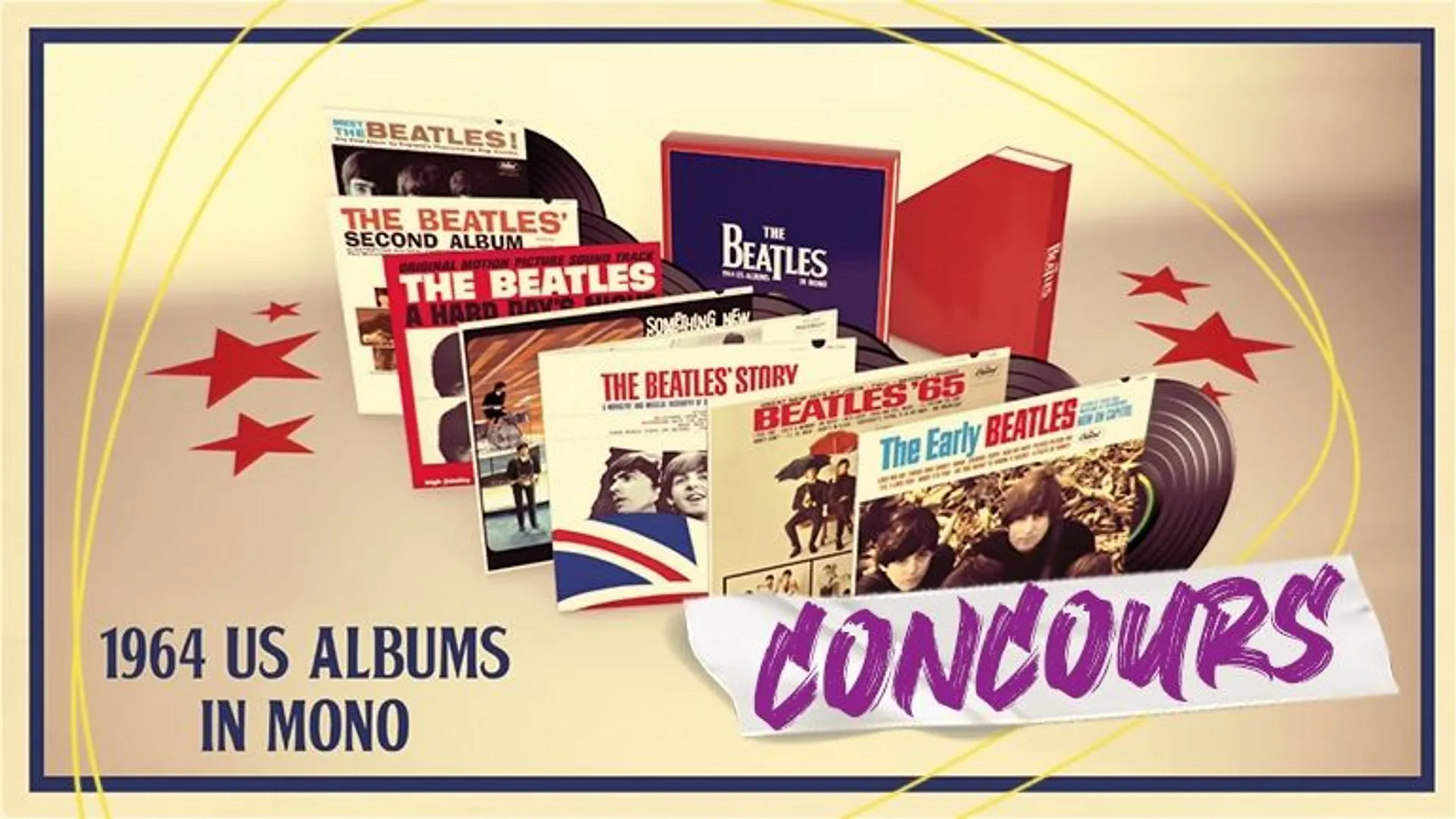 Remportez le coffret vinyles 'The Beatles : 1964 US Albums In Mono' - RTBF Actus