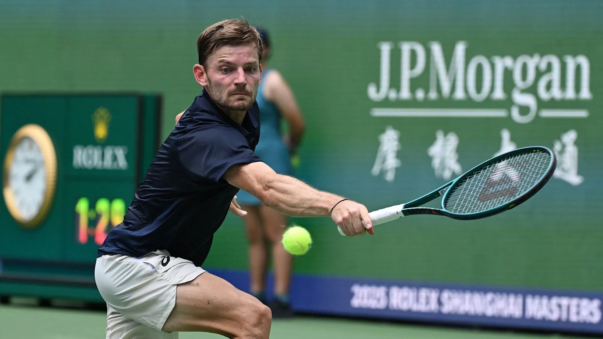 Jannik Sinner épaté par un point incroyable de David Goffin - RTBF Actus