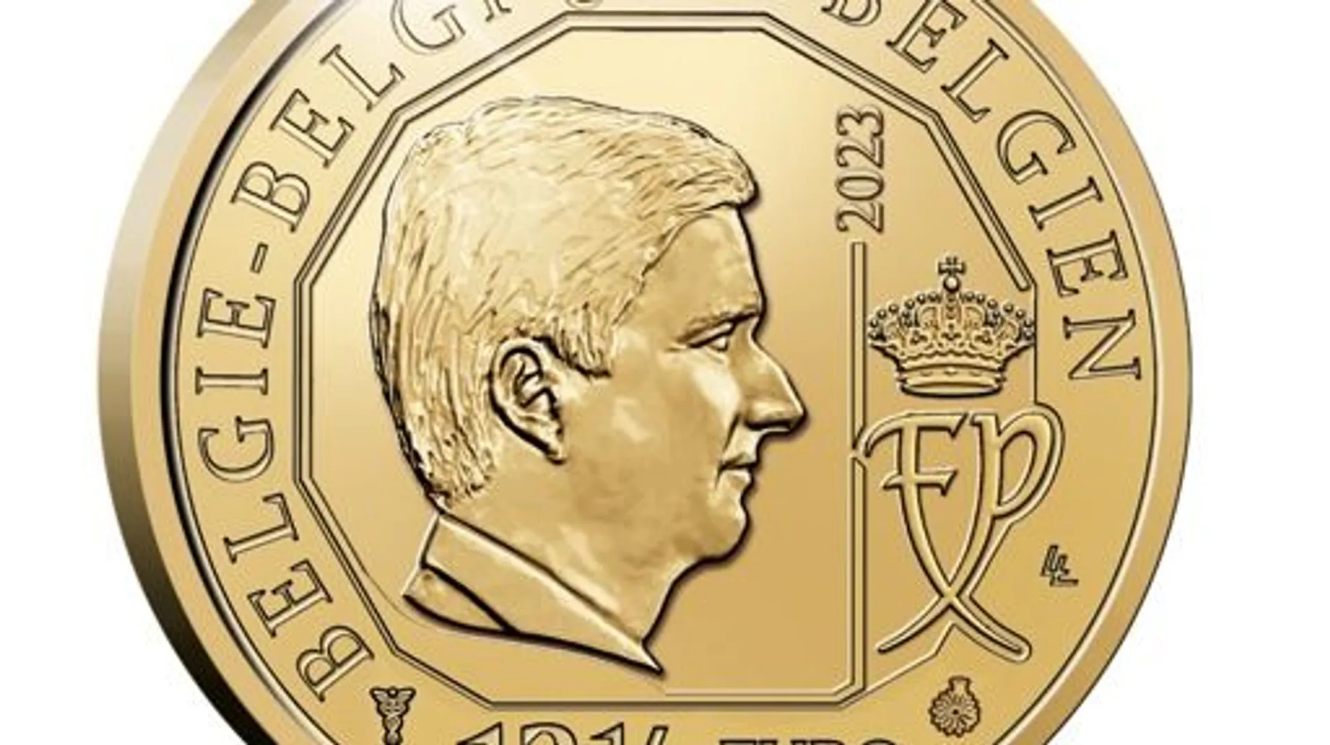 Une pièce en or pour célébrer les noces d'argent du roi Philippe et de ...
