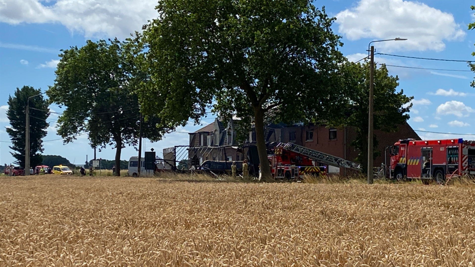 Comines : une collision provoque un incendie qui s’est propagé aux ...