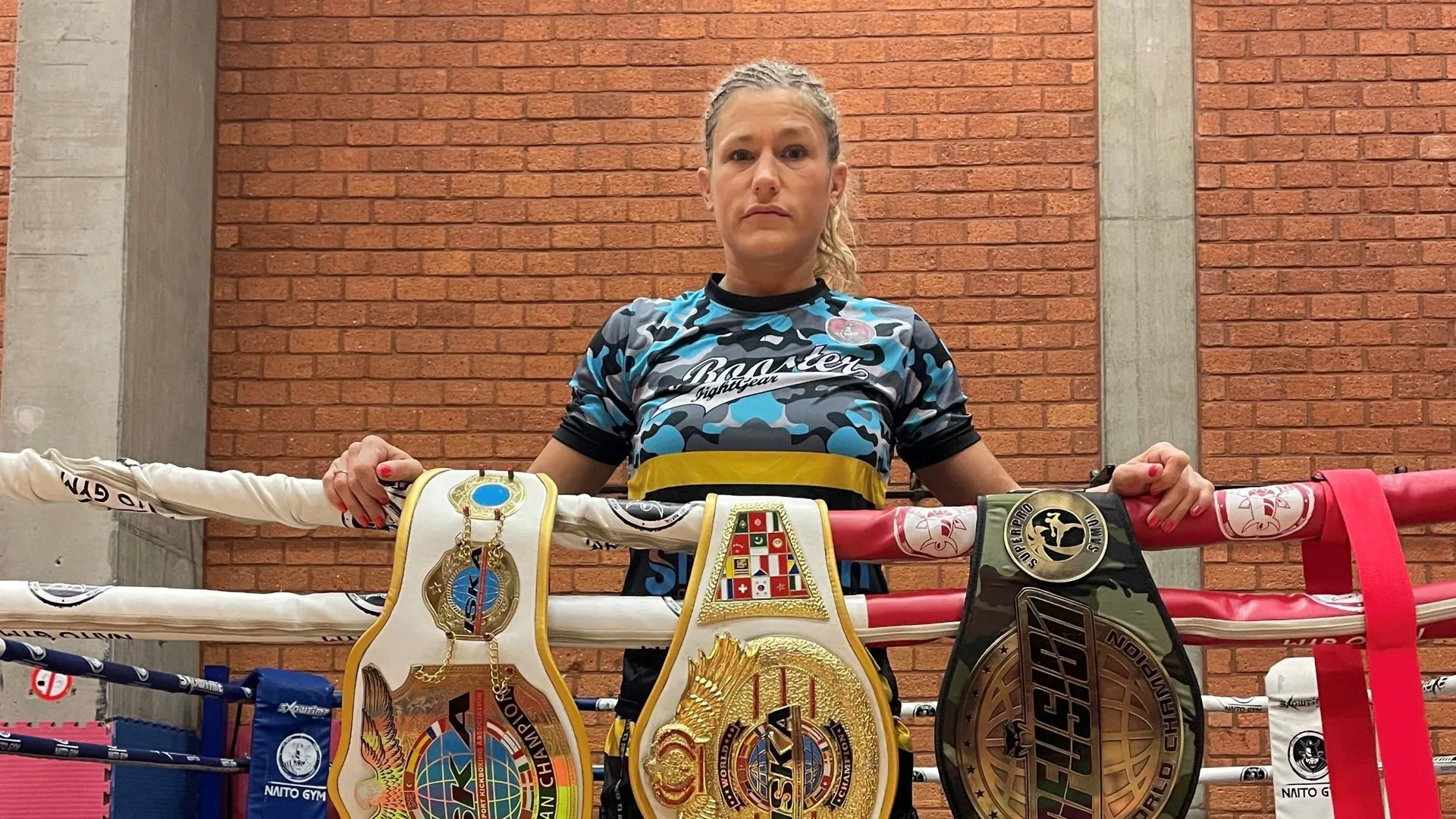 Hélène Connart, championne du monde en kick-boxing: 'Bizarrement, on ...