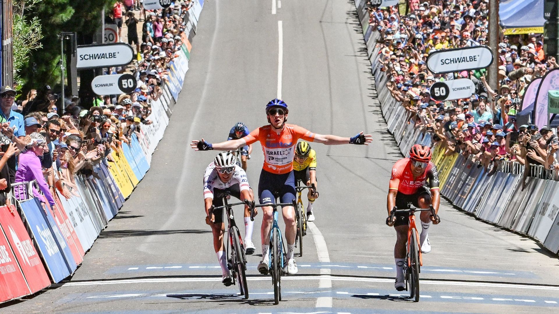 Tour Down Under : Stephen Williams remporte la 6e étape et décroche la ...