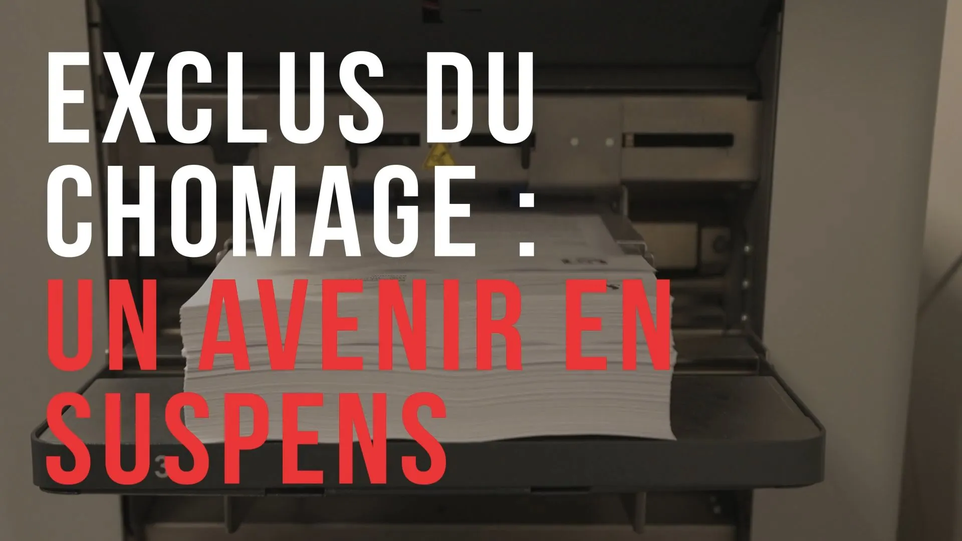 Exclus du chômage : un avenir en suspens - RTBF Actus